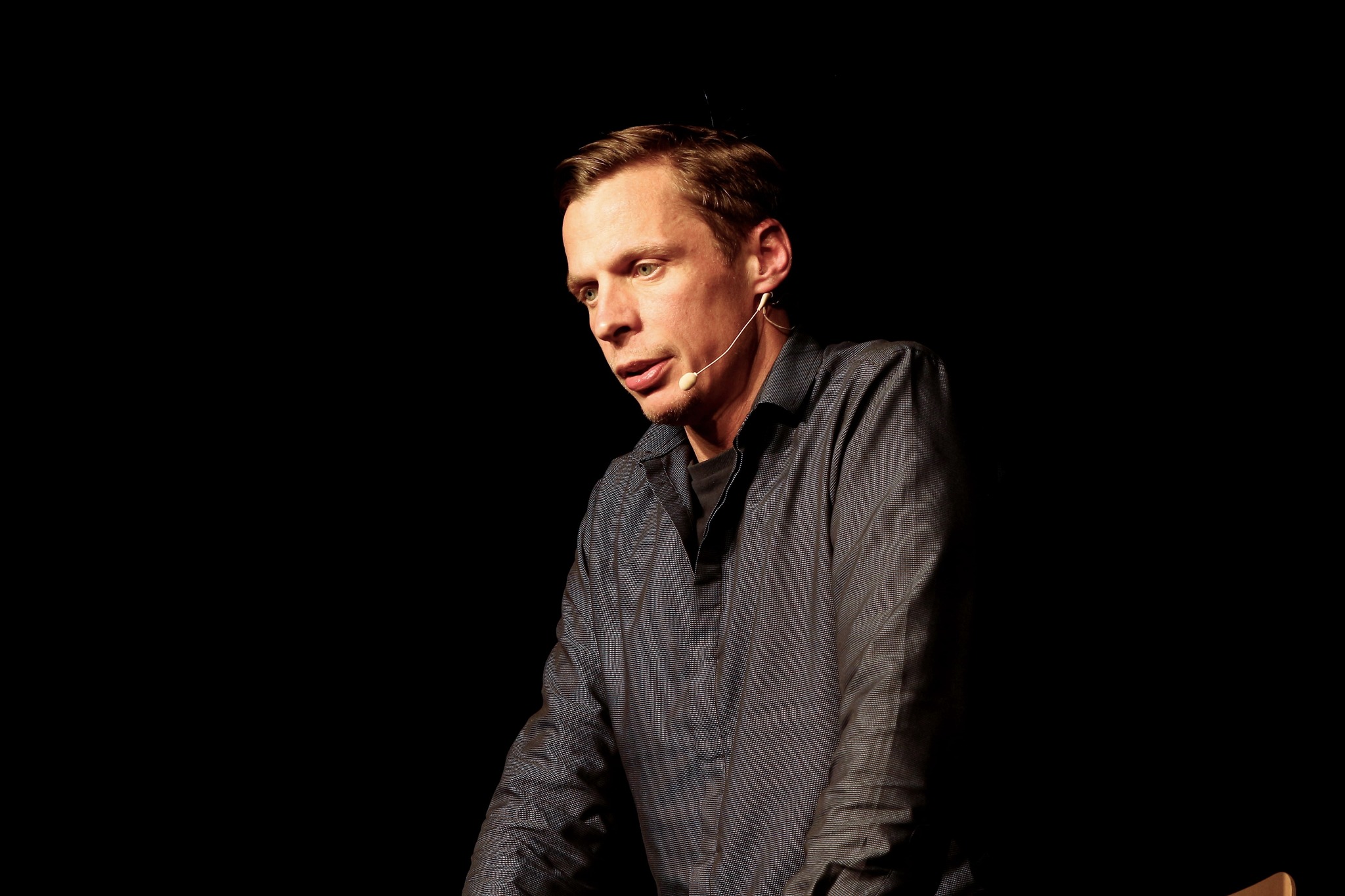 Klaus Eckel begeisterte im Gewäxhaus Ennsdorf das Publikum - Enns