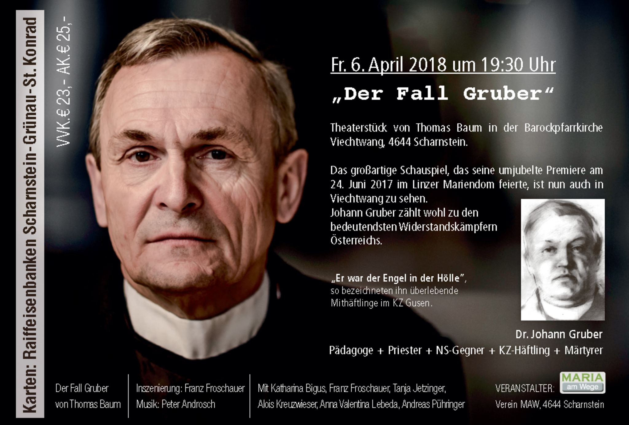 Theaterstück „Der Fall Gruber“ von Thomas Baum - Salzkammergut