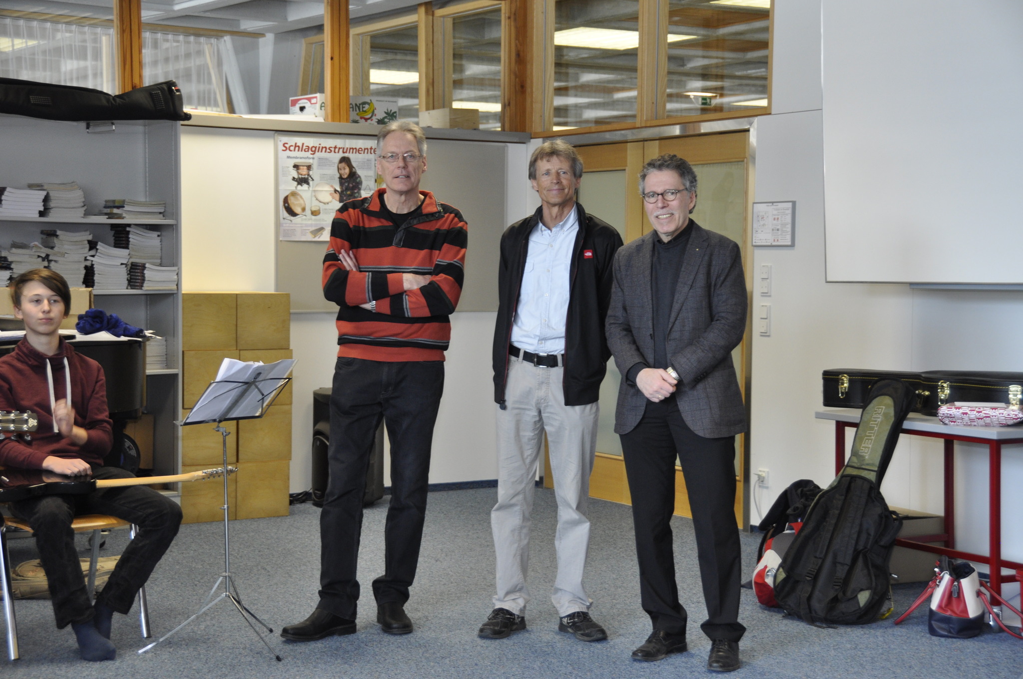 Drei profilierte Pädagogen verabschiedeten sich am Gym in Imst in den ...