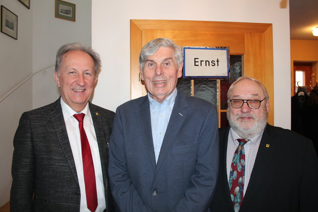 Steiner Politiker gratulieren Professor Ernst Kalt - Krems