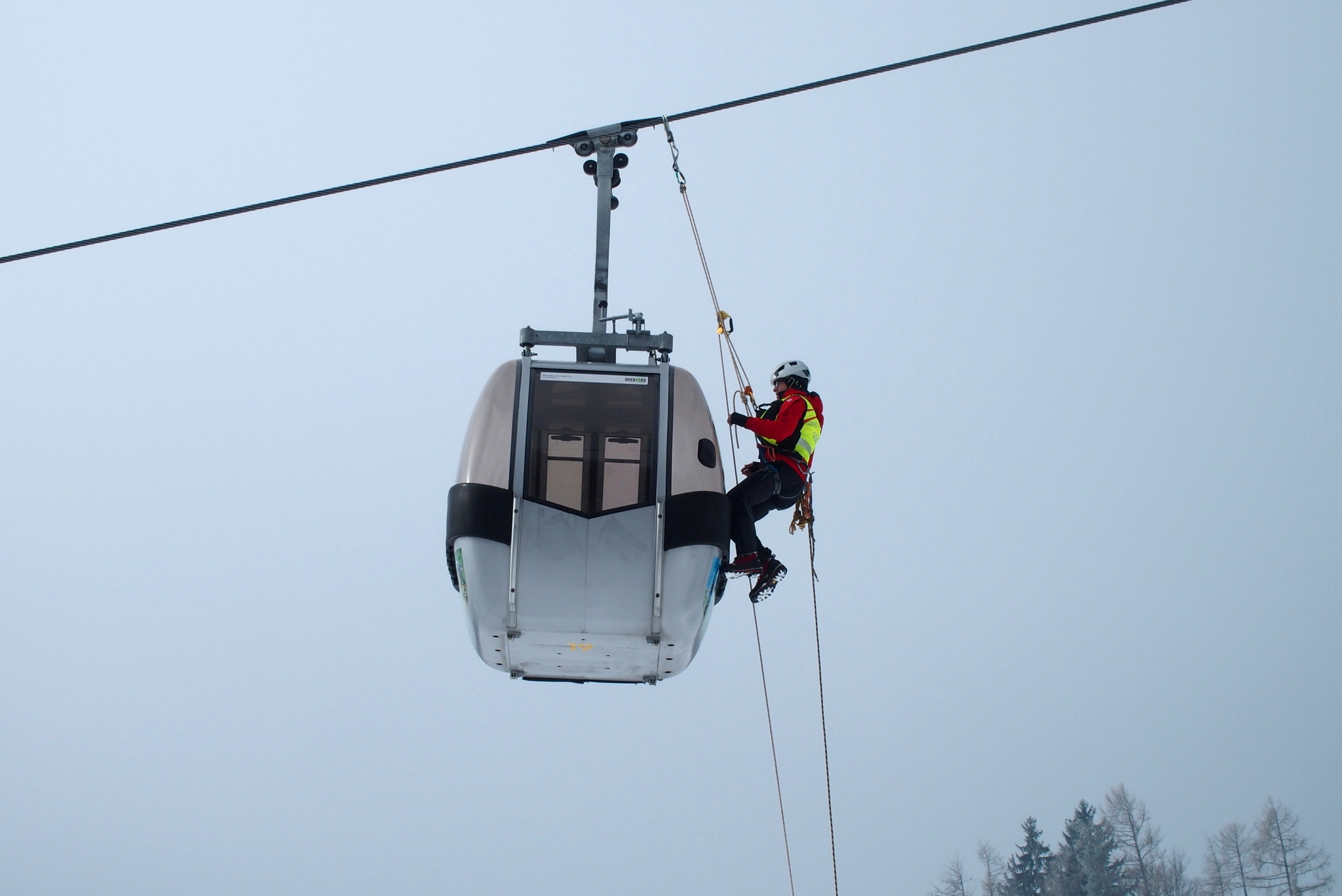 Seilbahn-Bergeübung am Schöckl - Graz-Umgebung