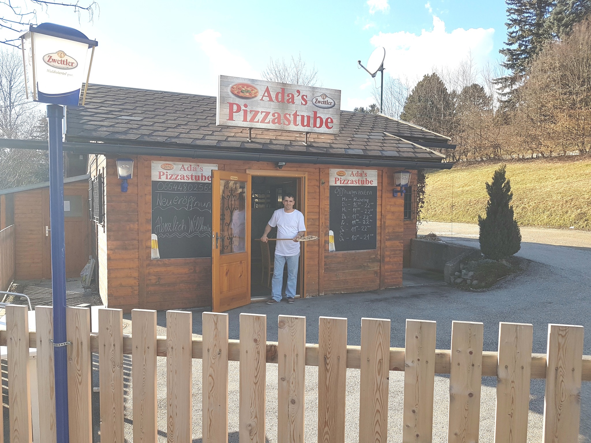 Eröffnung von "Ada's Pizzastube" - Wienerwald/Neulengbach