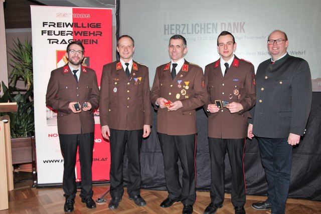 Neues Kommando der Feuerwehr Tragwein gewählt - Freistadt