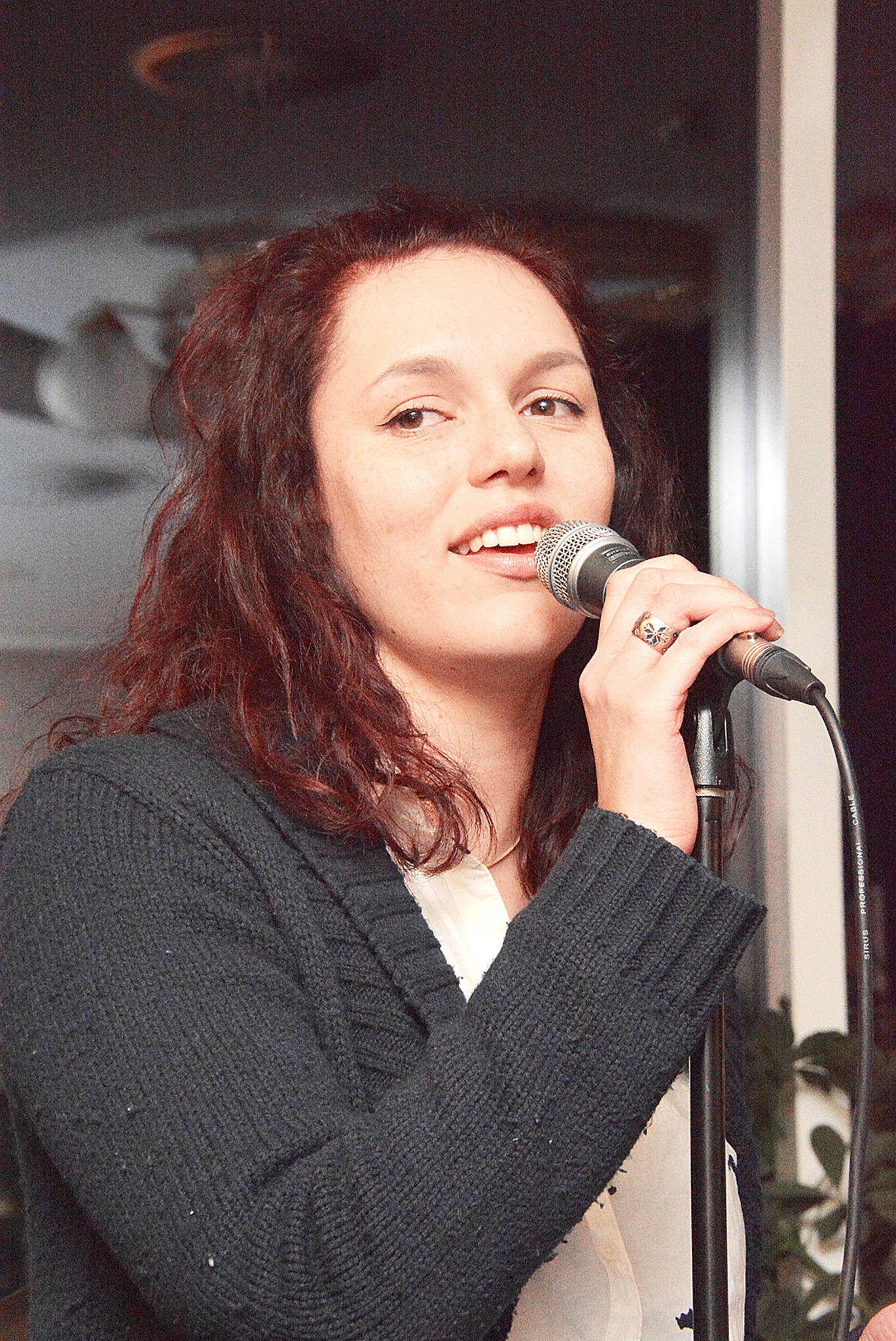 Konzert der Eva Moreno Group in Leoben: Die Freude war wohl beiderseits ...