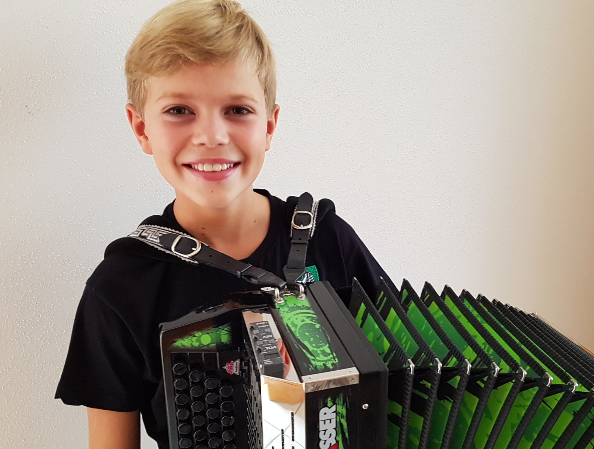 Nachwuchsmusiker Luca Stangl (11) im Aufwind - Kirchdorf