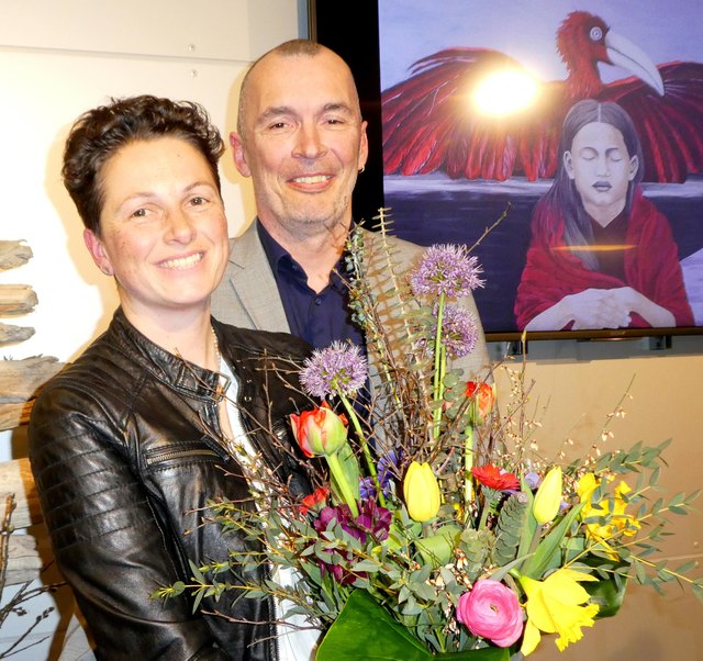 "Soulige" Vernissage im Rehazentrum Münster mit Natjana Gstir - Kufstein