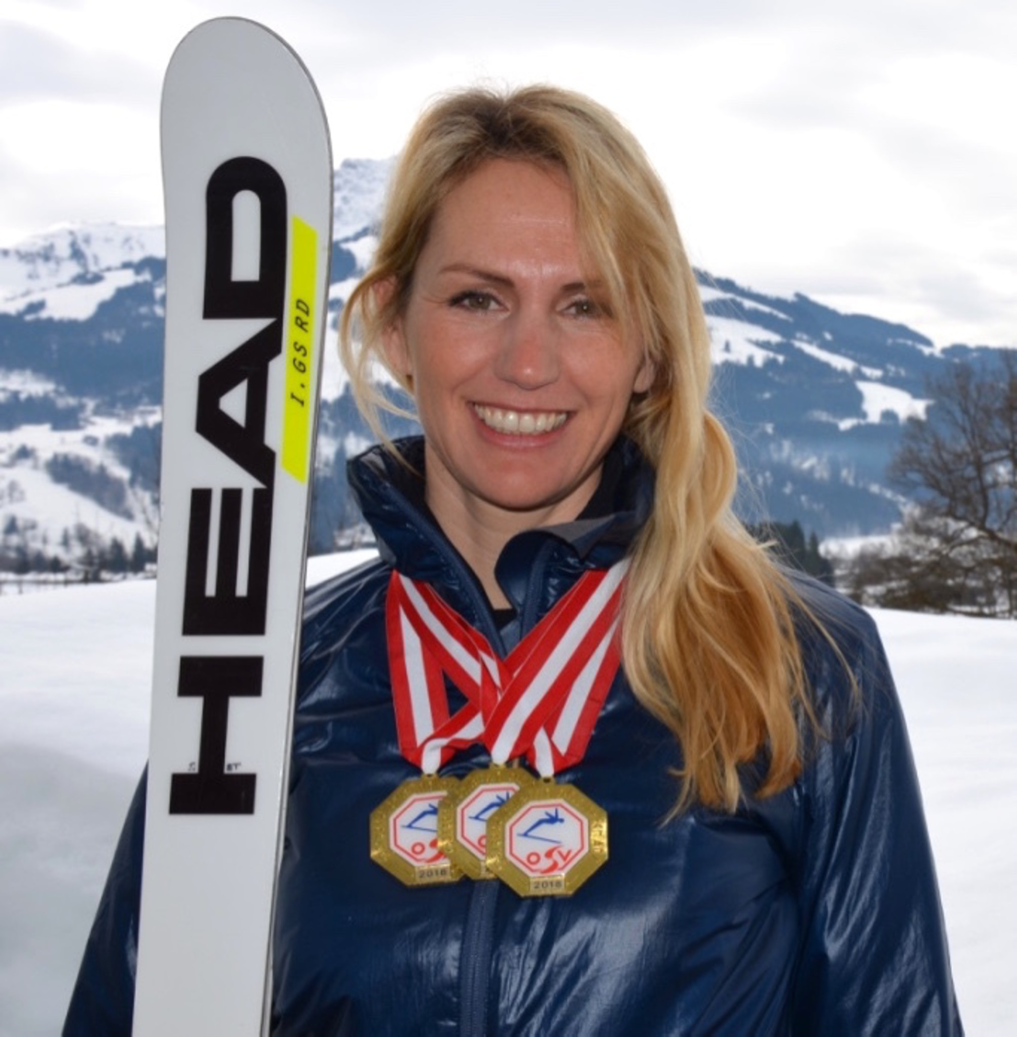 Simone Stampfer mit Gold und Bronze - Kitzbühel