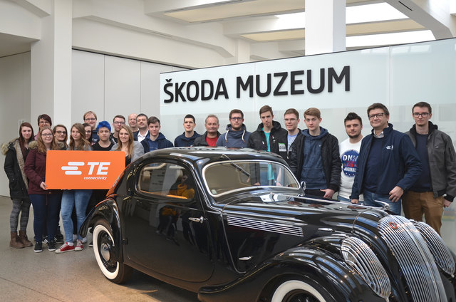 TE-Connectivity: Lehrlinge besuchen Skoda-Werk - Waidhofen/Thaya