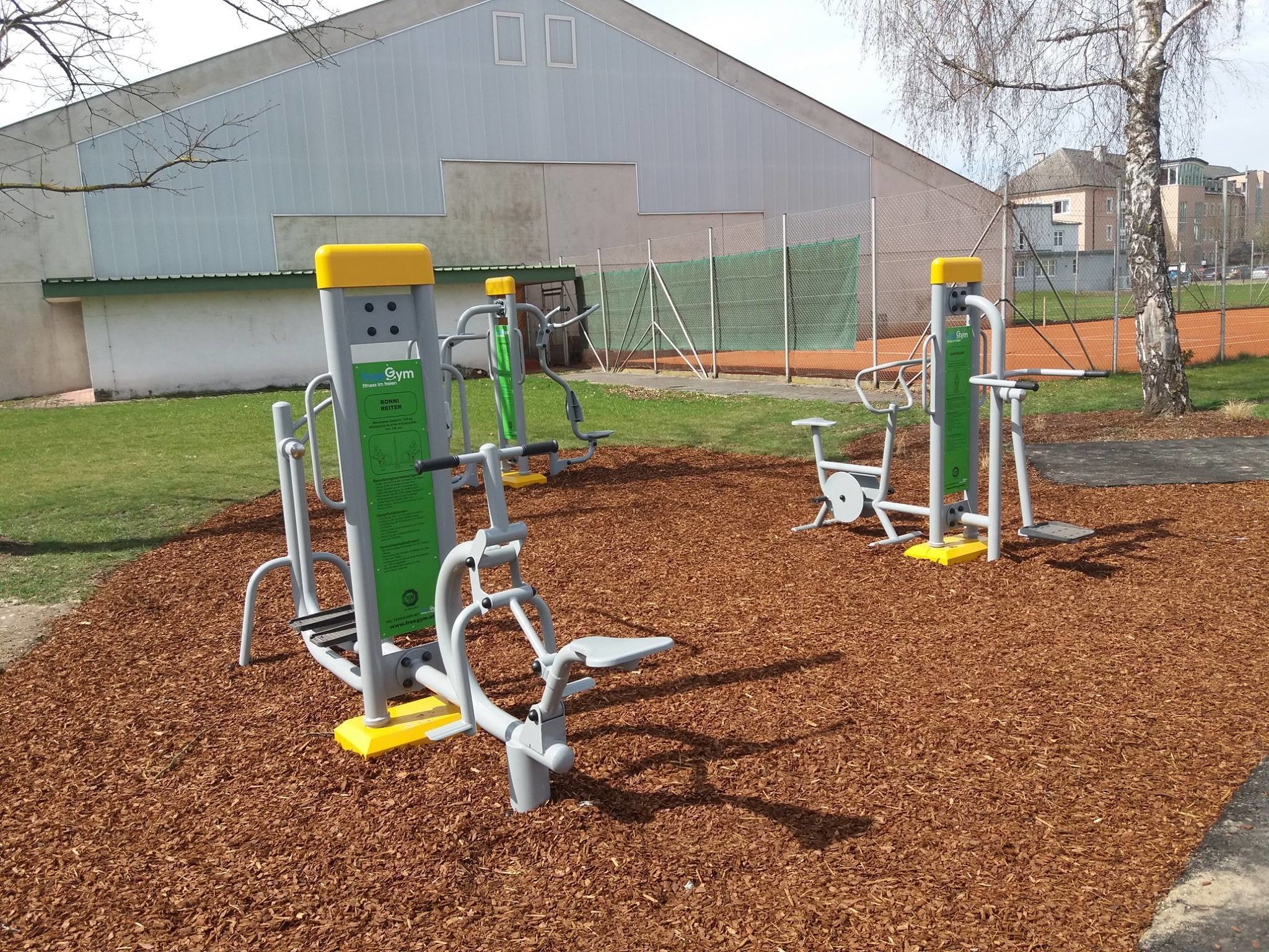 Perg plant Fitnessstudio im Freien - Perg