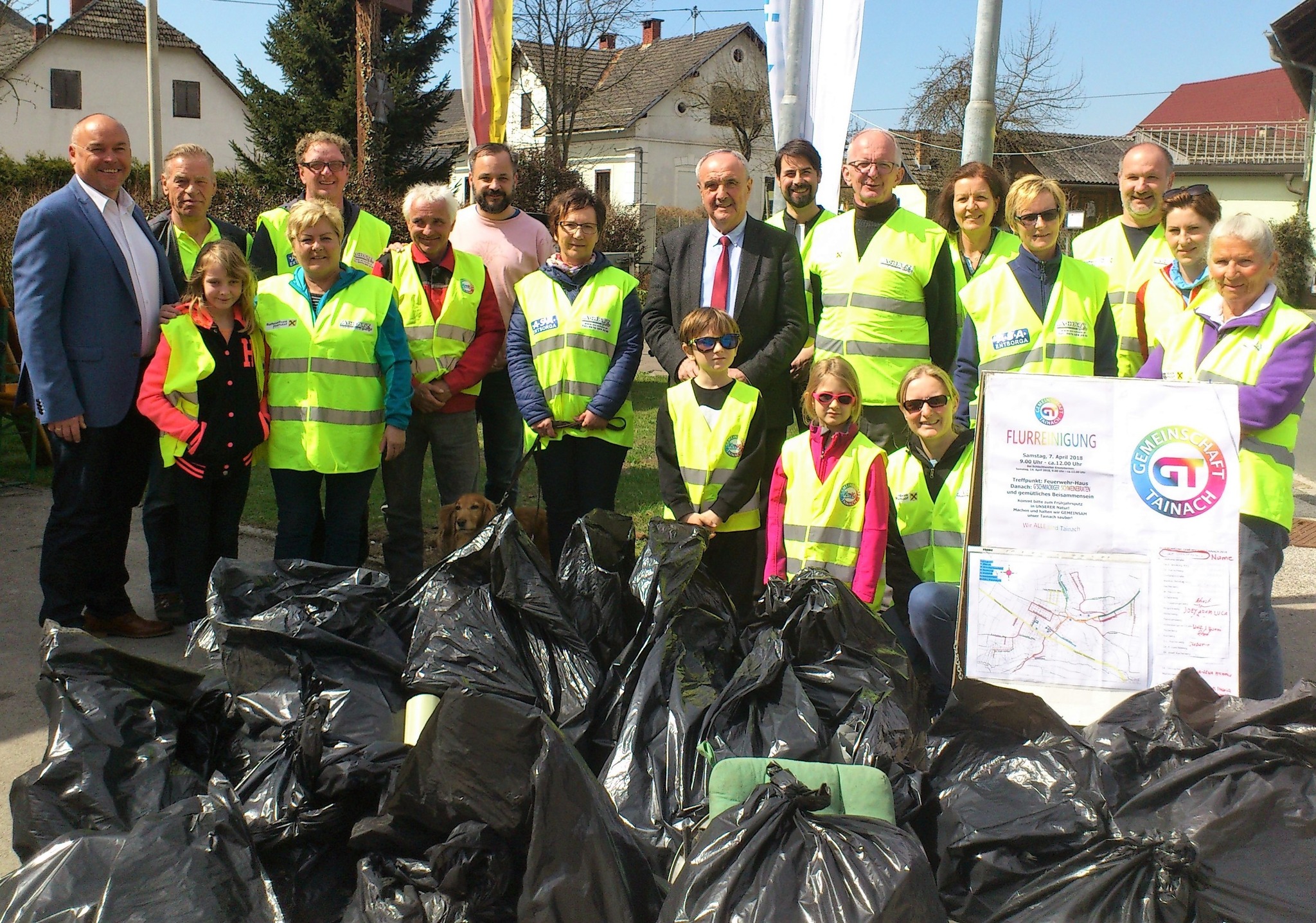 Flurreinigung in Tainach - Völkermarkt