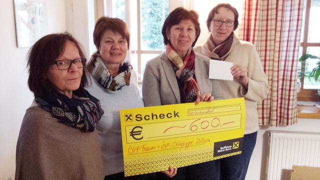 Wallern: 600 Euro an Club Miteinander - Neusiedl am See