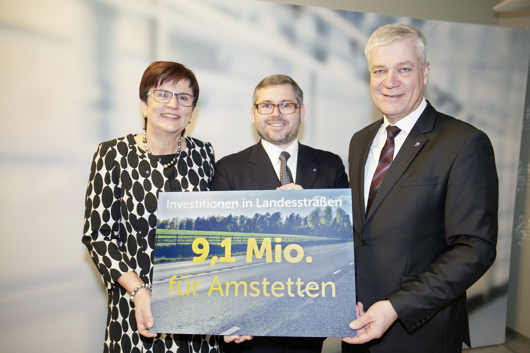 Land NÖ investiert 9,1 Mio. Euro in Straßenbauten im Bezirk Amstetten ...