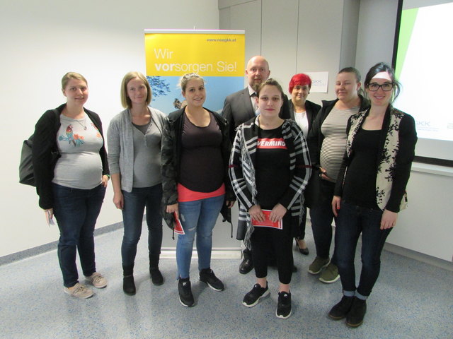 NÖGKK und AKNÖ luden zum Info-Nachmittag "Ein Kind kommt..." - Wiener ...