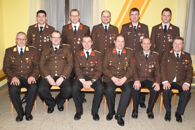 Kommando-Neuwahl der Feuerwehr Baumgartenberg - Perg