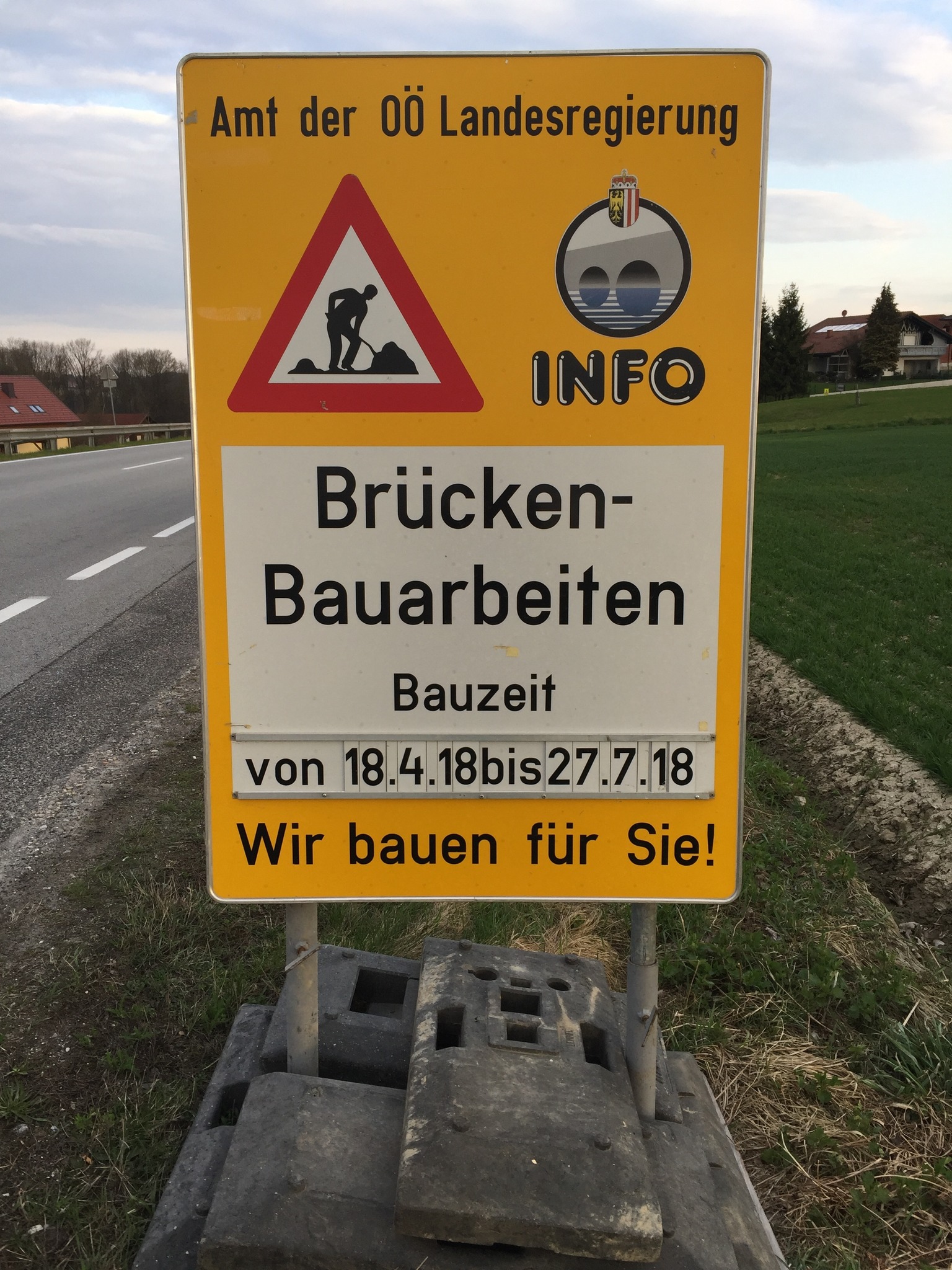 ACHTUNG – Sperre der B137 erst ab 2. Mai - Schärding