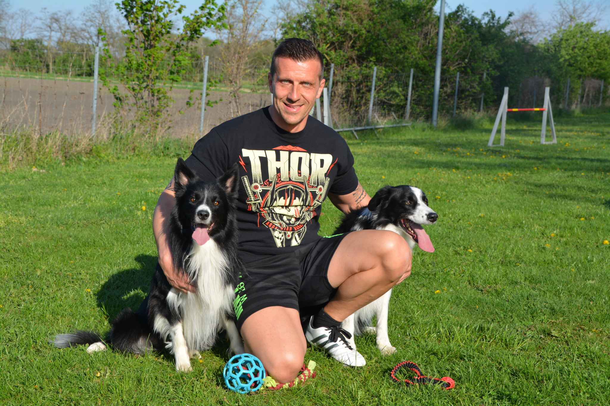 Der Neusiedler Peter Panner und sein Hund Thor trainieren für die ...