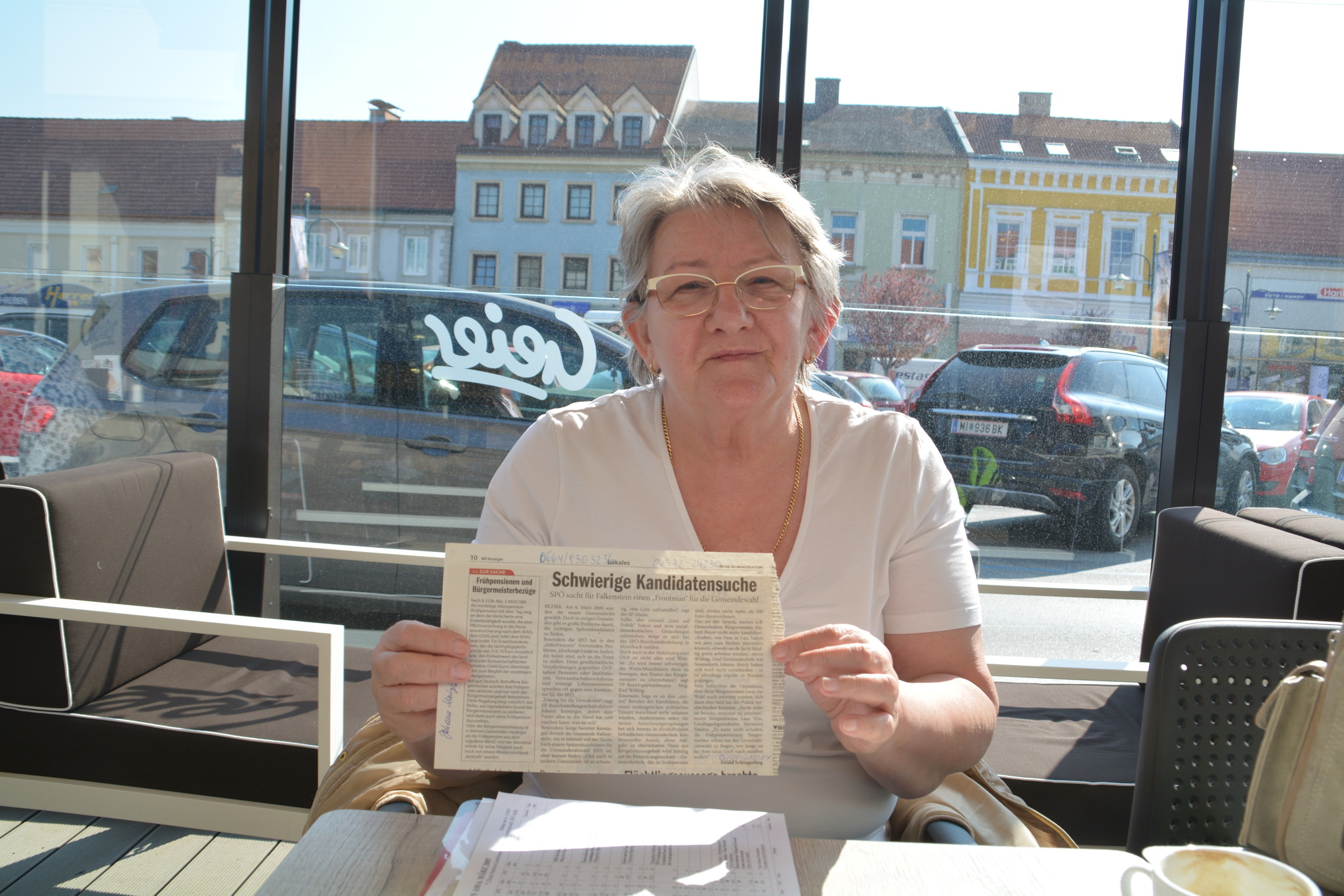 Auf der Suche nach den roten Falken(steinern) - Mistelbach