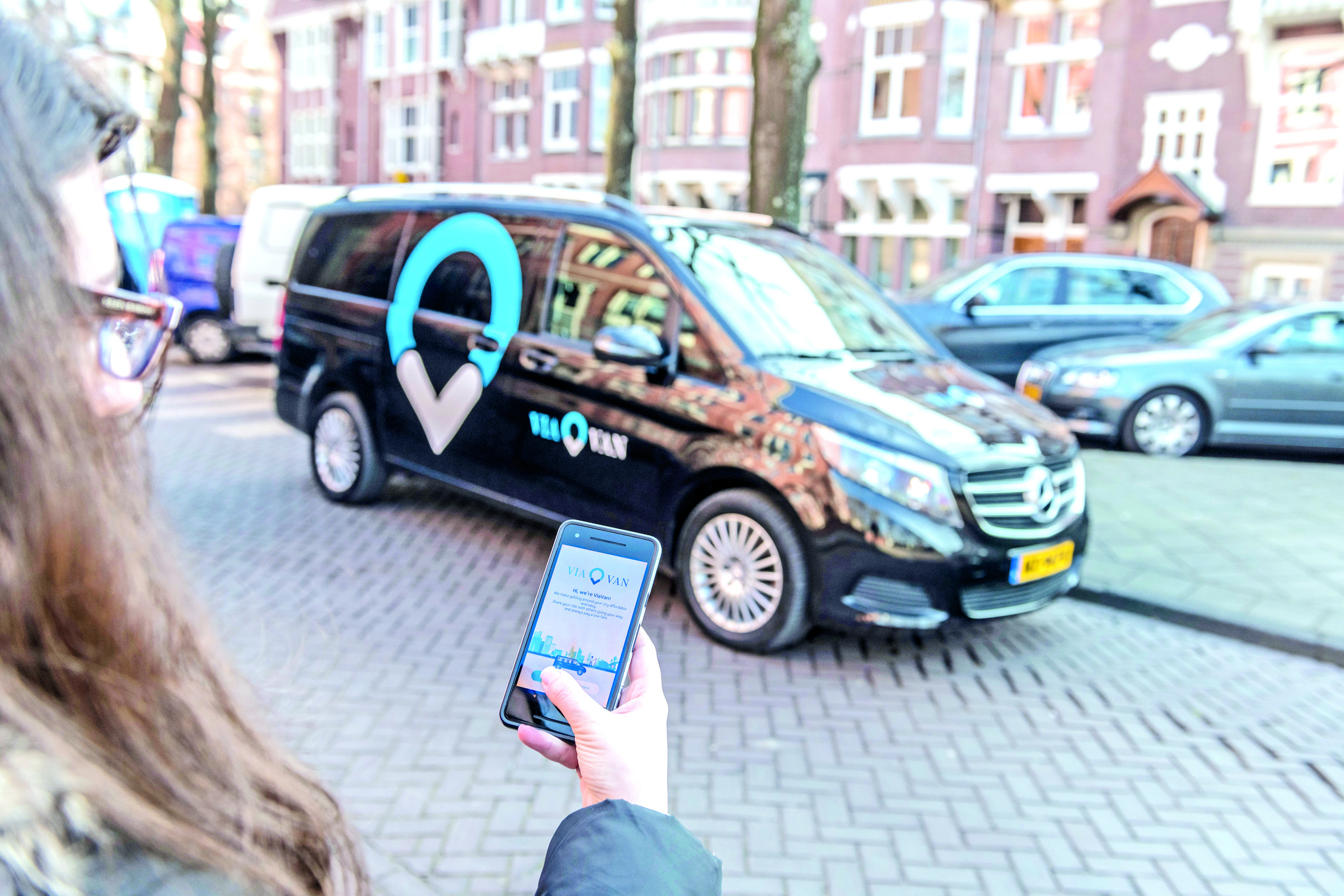 Gemeinsam via Van durch die City