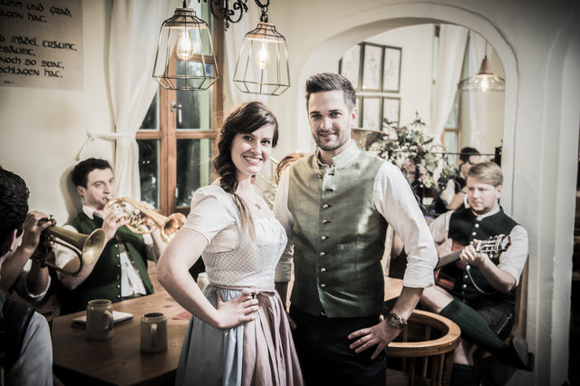 Musikanten spielen am Ruckerlberg auf - Graz