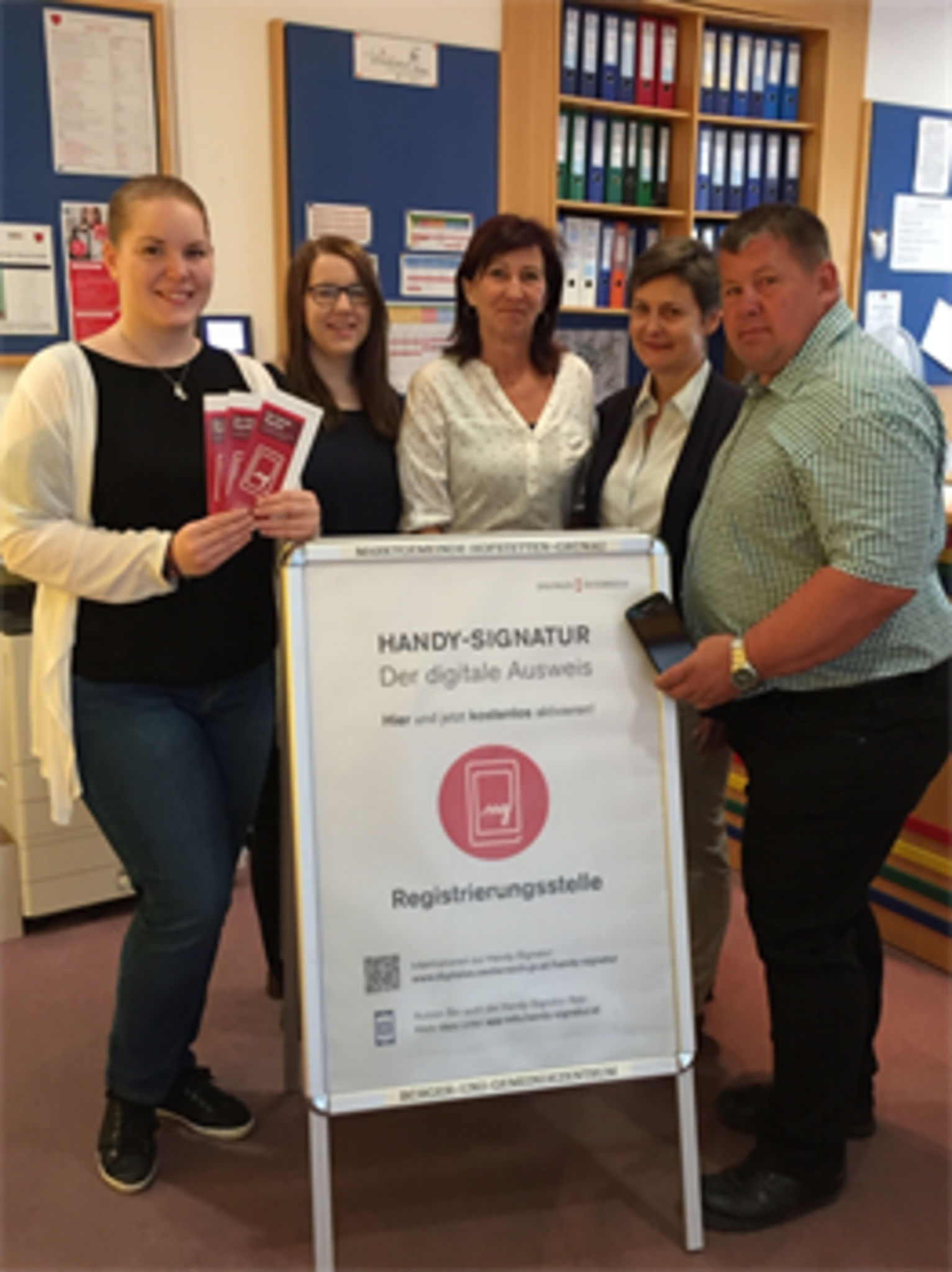 Handy-Signatur am Gemeindeamt - Pielachtal