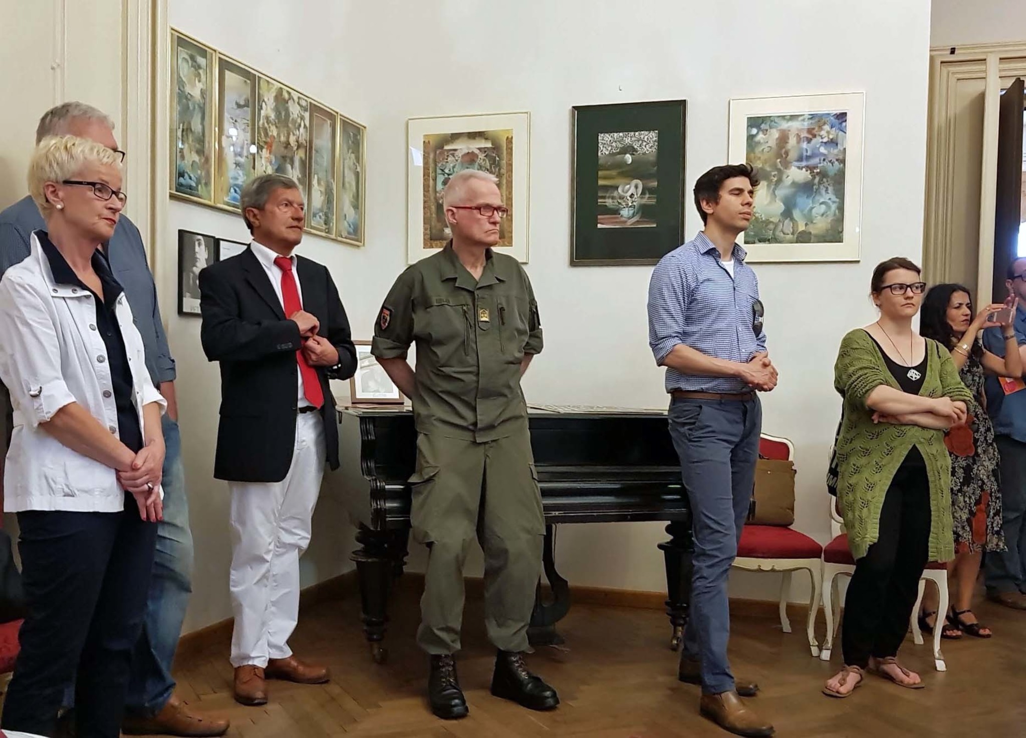 Das Österreichische Kulturzentrum Österreich-Haus stellt Peter Reuter ...