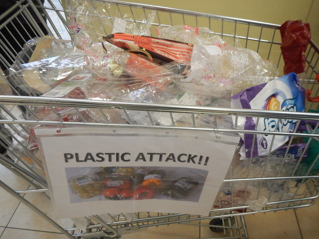 erste Plastic Attack in Wien - Innere Stadt