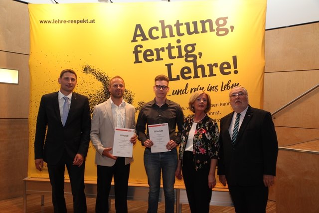 WKNÖ bat die Top-Lehrlinge vor den Vorhang - Neunkirchen