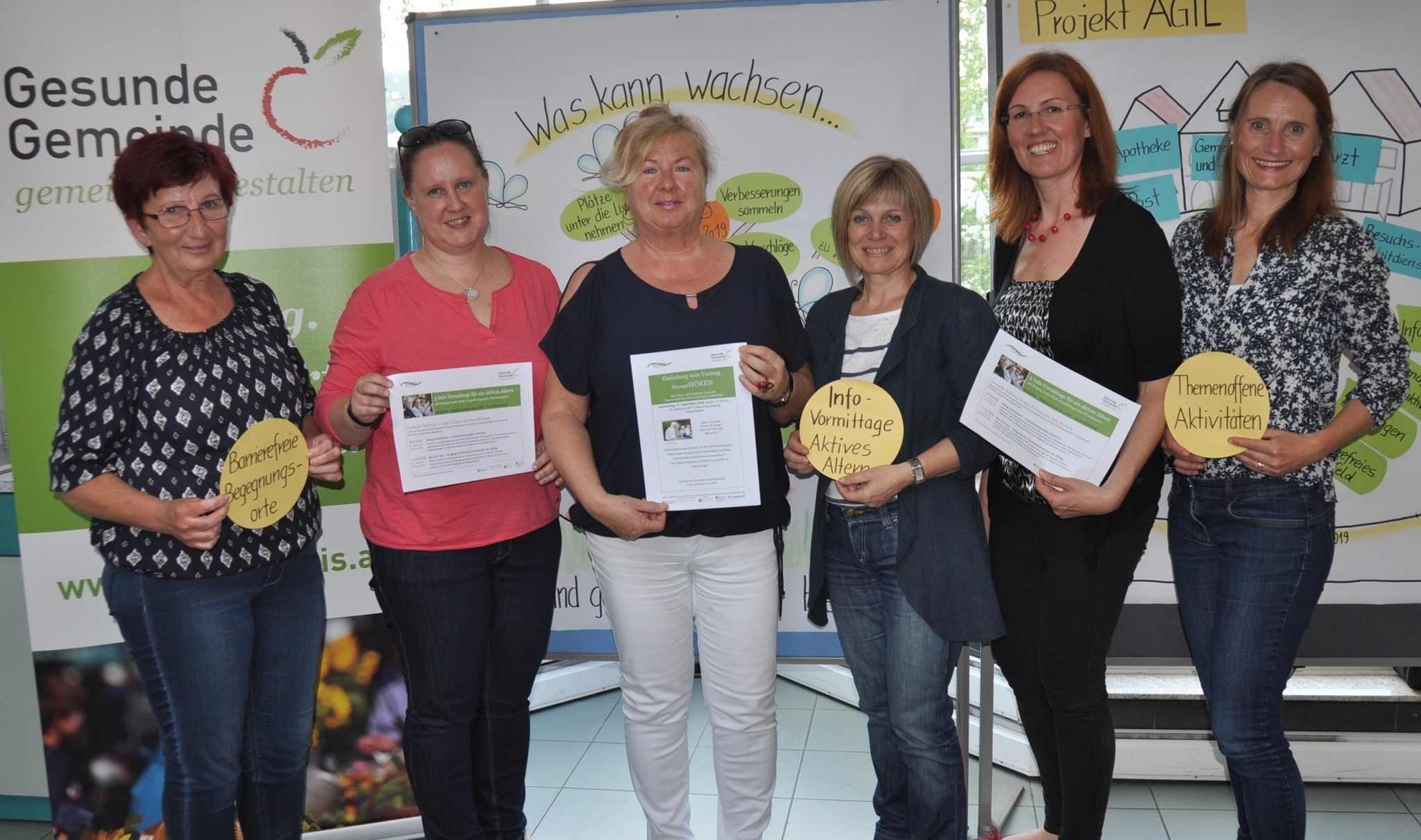 Gesunde Gemeinde –Projekt „Agil“ als Netzwerk für Senioren ...