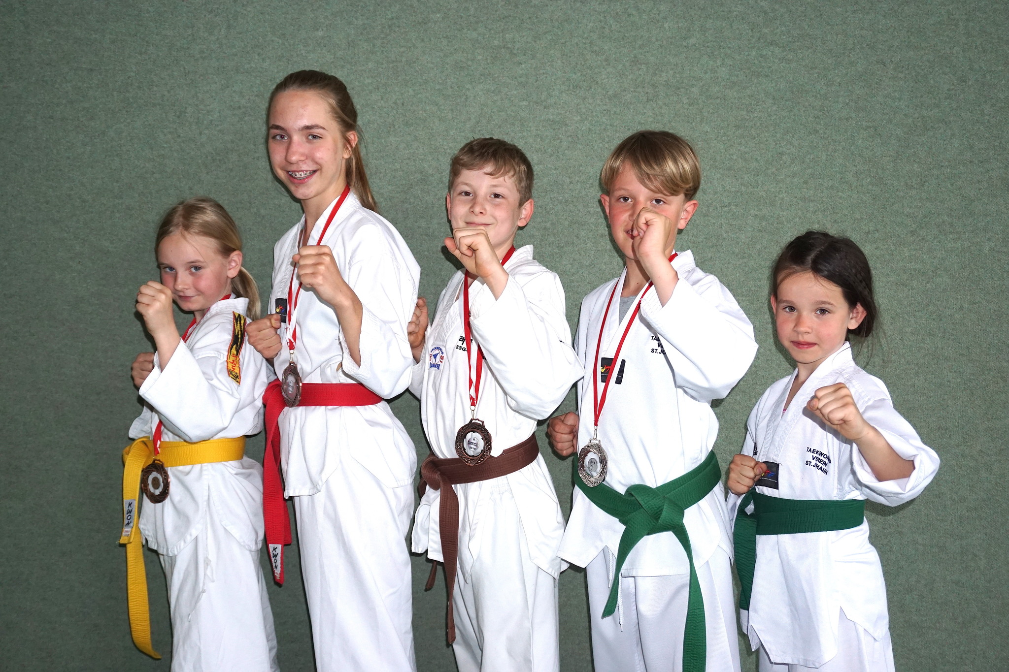 1 x Silber und 3 x Bronze für St. Johanner Taekwondoverein - Kitzbühel