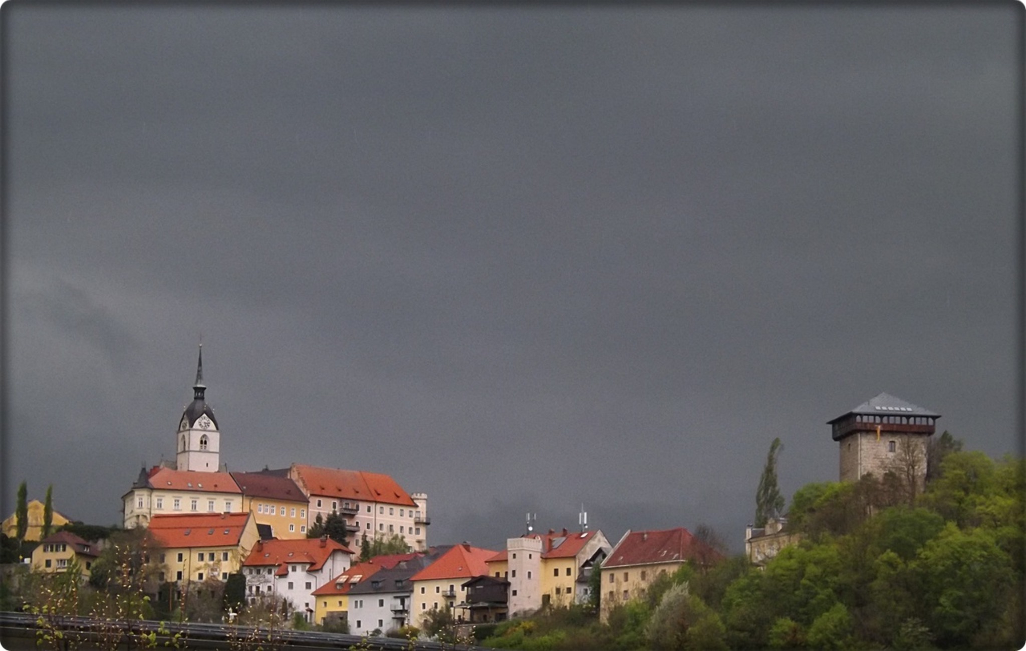 Blick auf die Altstadt in Althofen - St. Veit