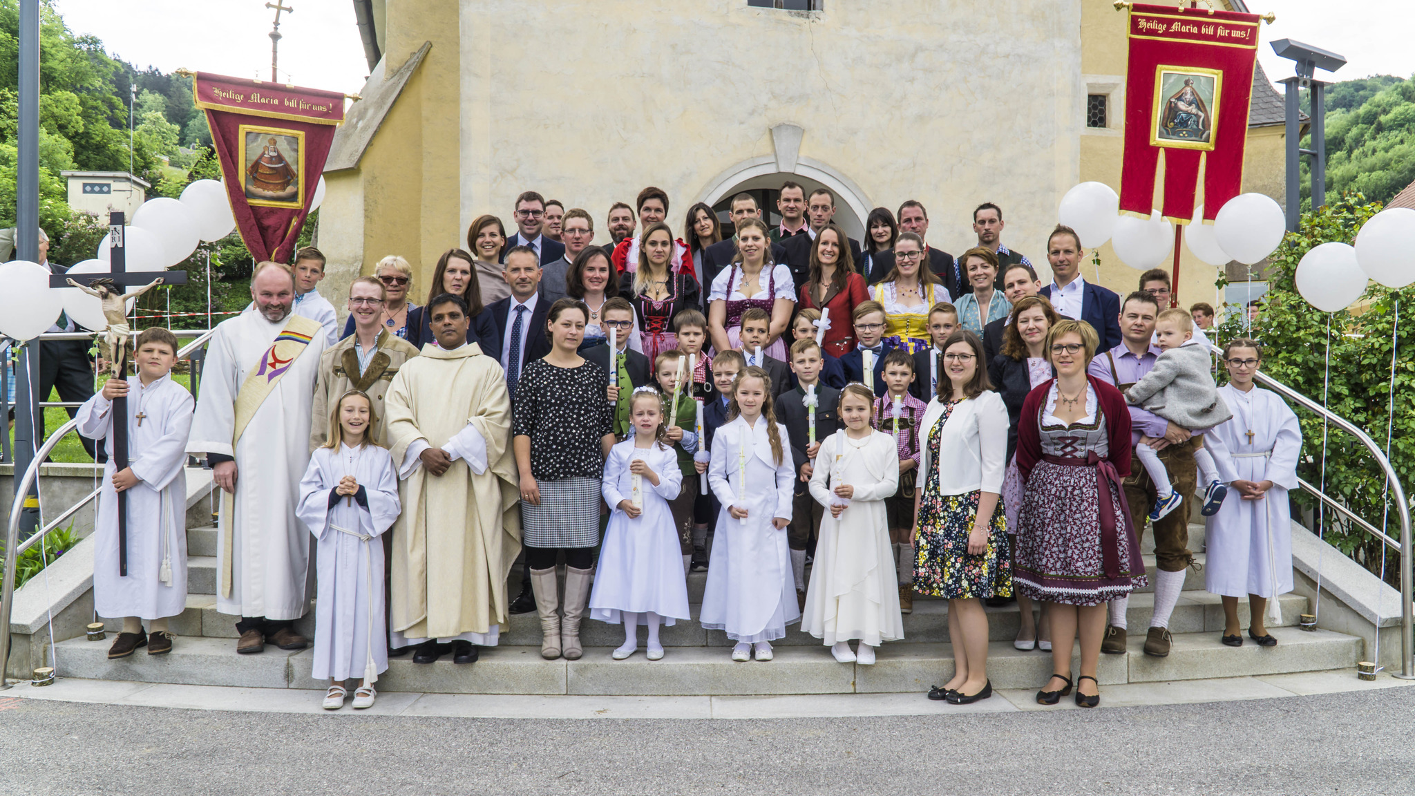 Erstkommunion der Pfarre Reinsberg - Scheibbs