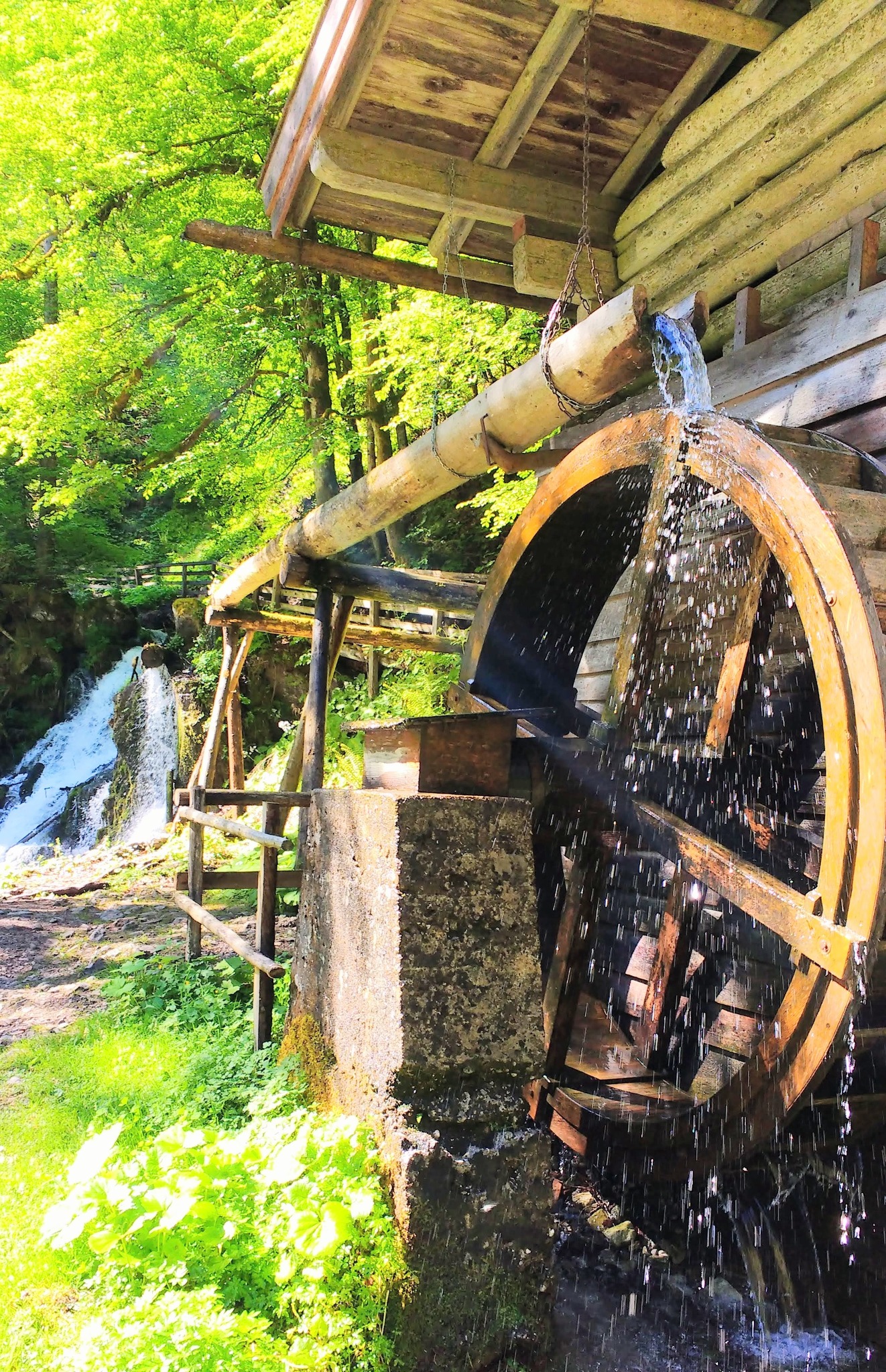 Auf dem Mühlenweg bis zum Winner-Wasserfall - Tennengau