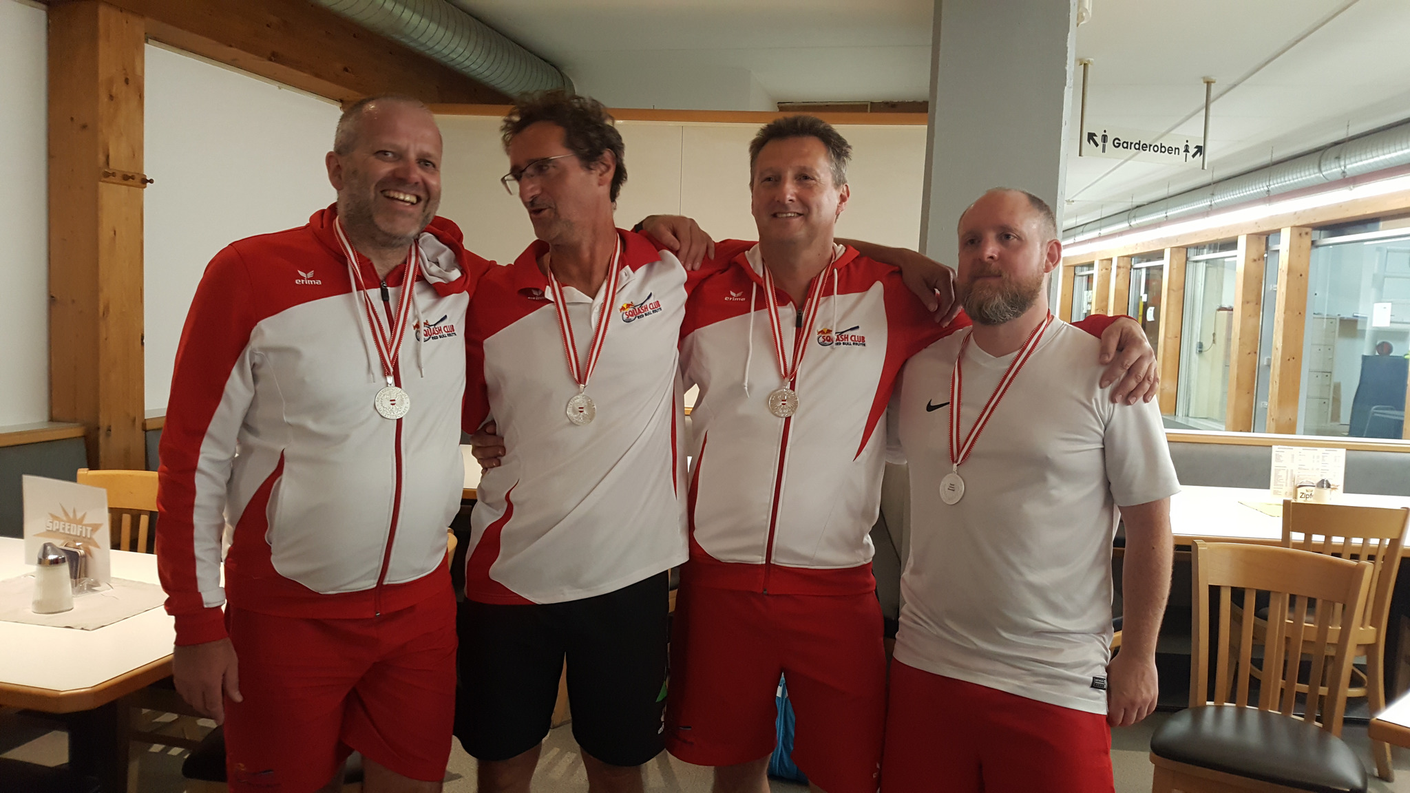 Reuttener Squash-Senioren sind Vizemeister - Reutte