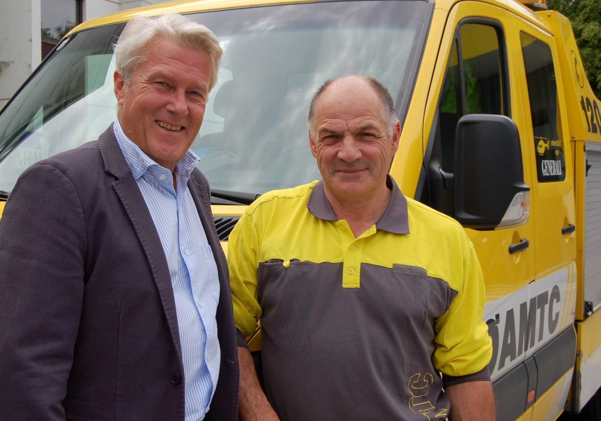 Saalfelden: Wolfgang Likar ist seit 30 Jahren als "Gelber Engel" aktiv ...