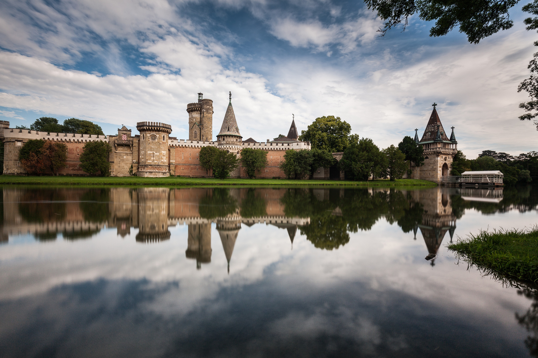 Franzensburg und der Schlossgarten von Laxenburg - Mödling