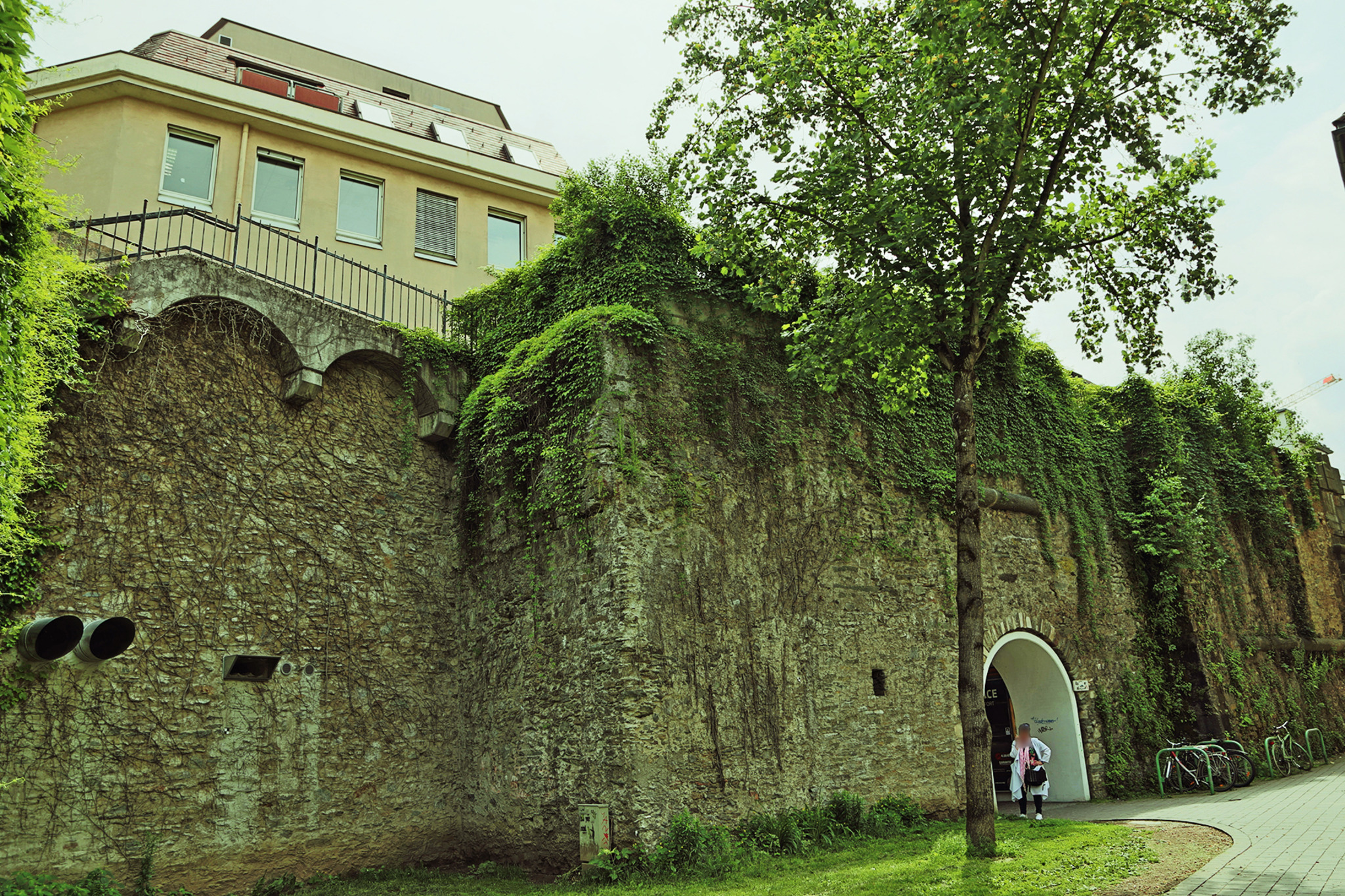 500 Jahre Klagenfurt: Alte Stadtmauer - Klagenfurt