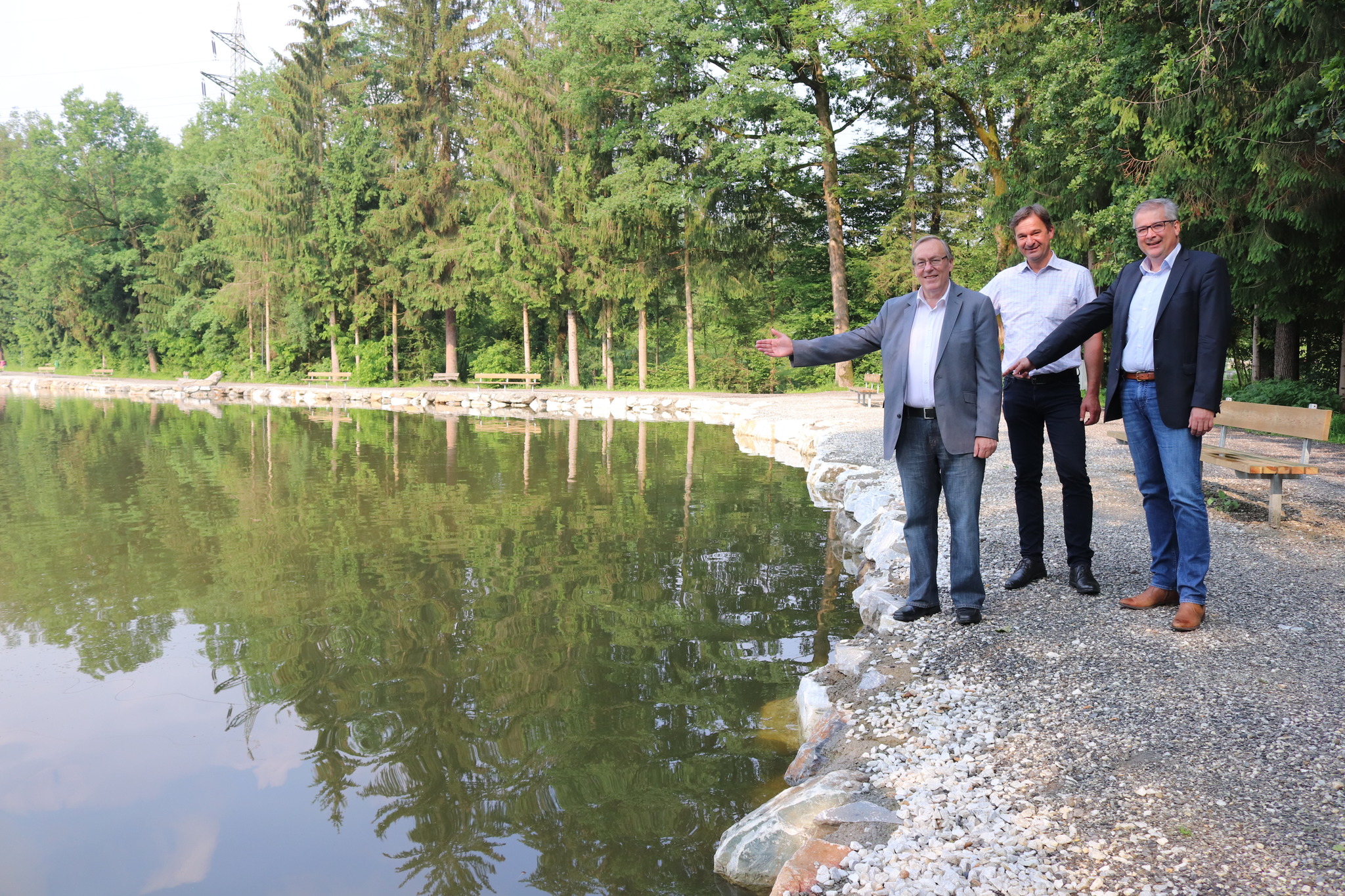 5.000 Tonnen Wasserbausteine am Grafenteich - Voitsberg