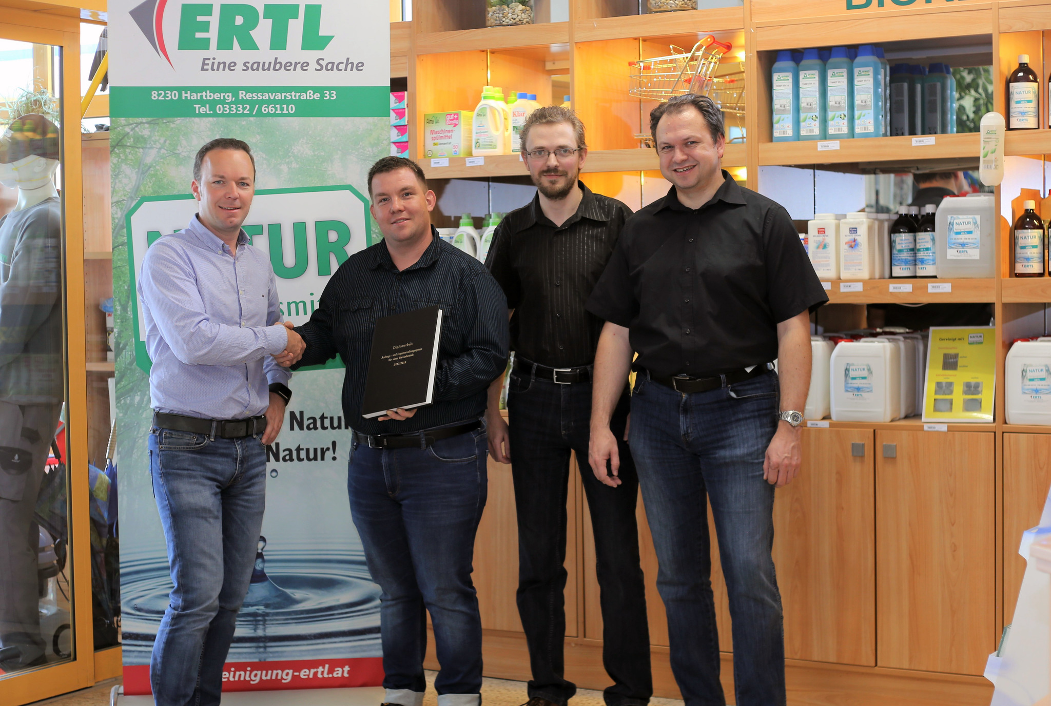 Neue Auftragsverwaltung für Reinigungsspezialisten „Ertl“ - Oberwart