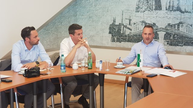 LR. Ing. Daniel Fellner auf Gemeindebesuch in Frantschach-St. Gertraud ...