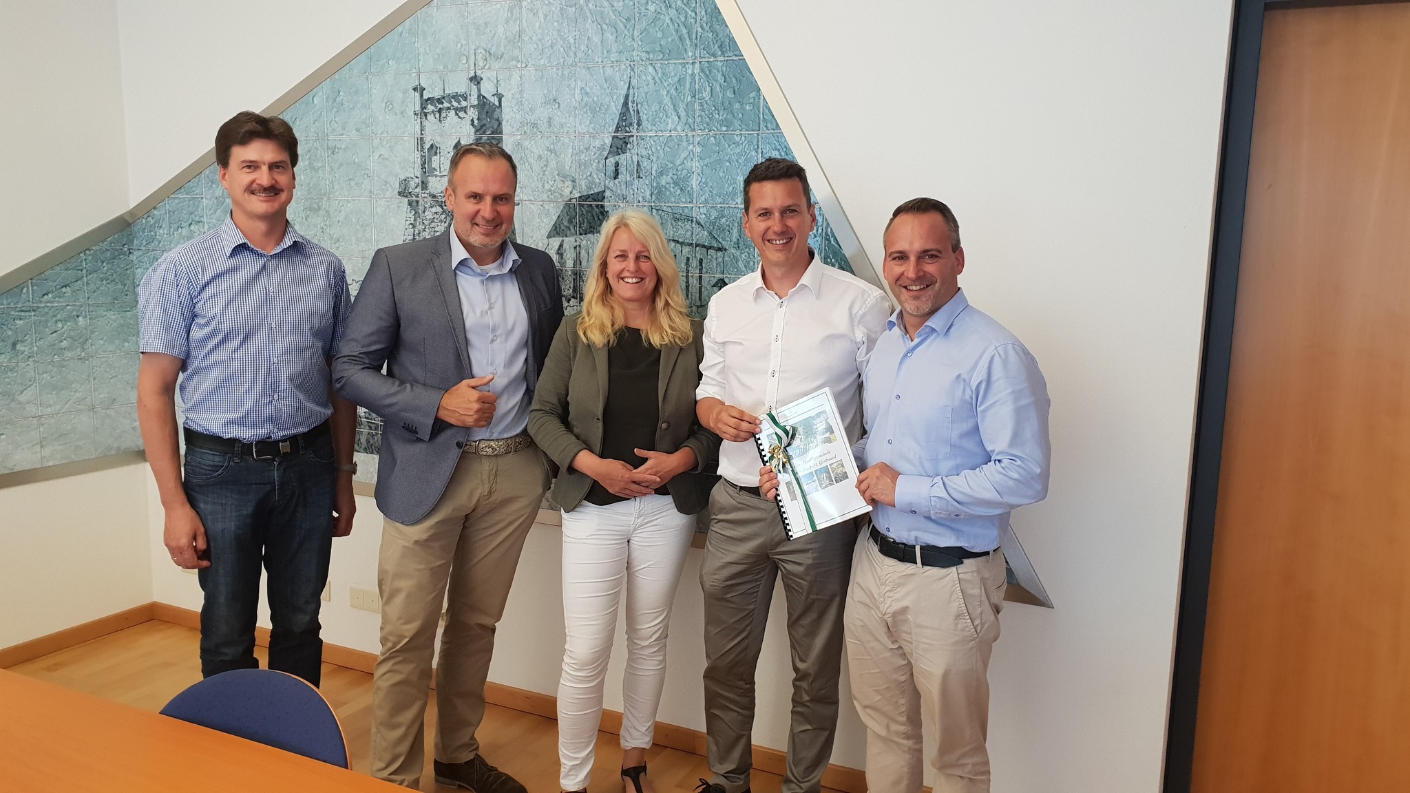 LR. Ing. Daniel Fellner auf Gemeindebesuch in Frantschach-St. Gertraud ...