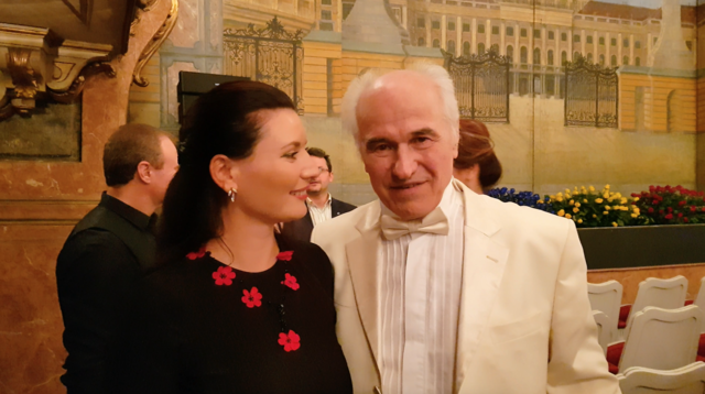 Weltberühmter Komponist Eugen Doga gab Konzert in Wien. - Hietzing