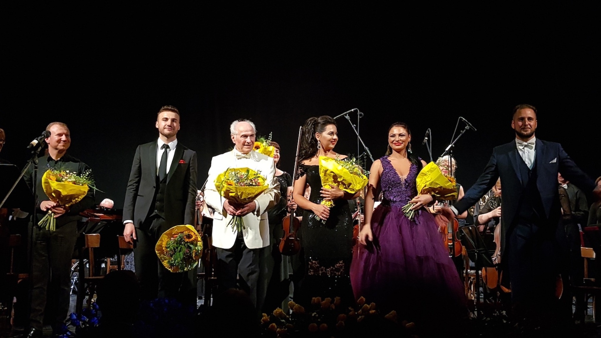 Weltberühmter Komponist Eugen Doga gab Konzert in Wien. - Hietzing