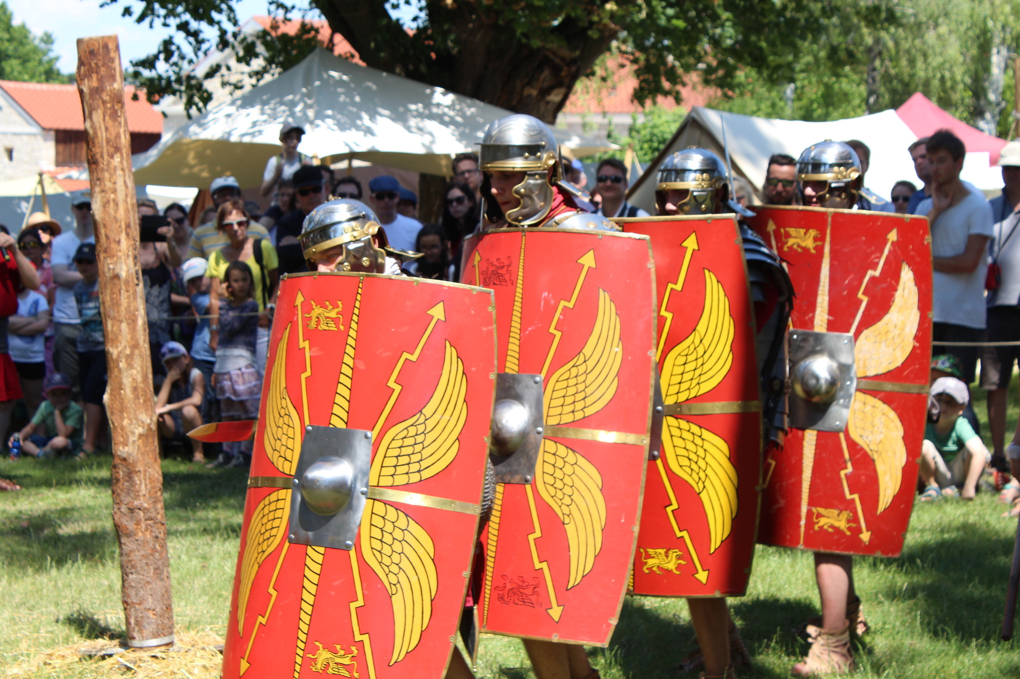 Die "Legio XV Apollinaris", seit 20 Jahren präsent auf dem ...