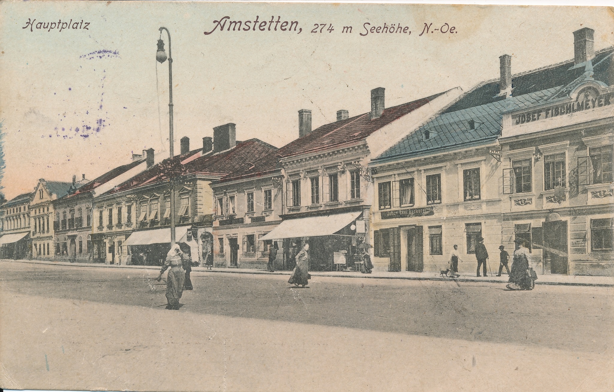 Damals & Heute: Der Amstettner Hauptplatz - Amstetten