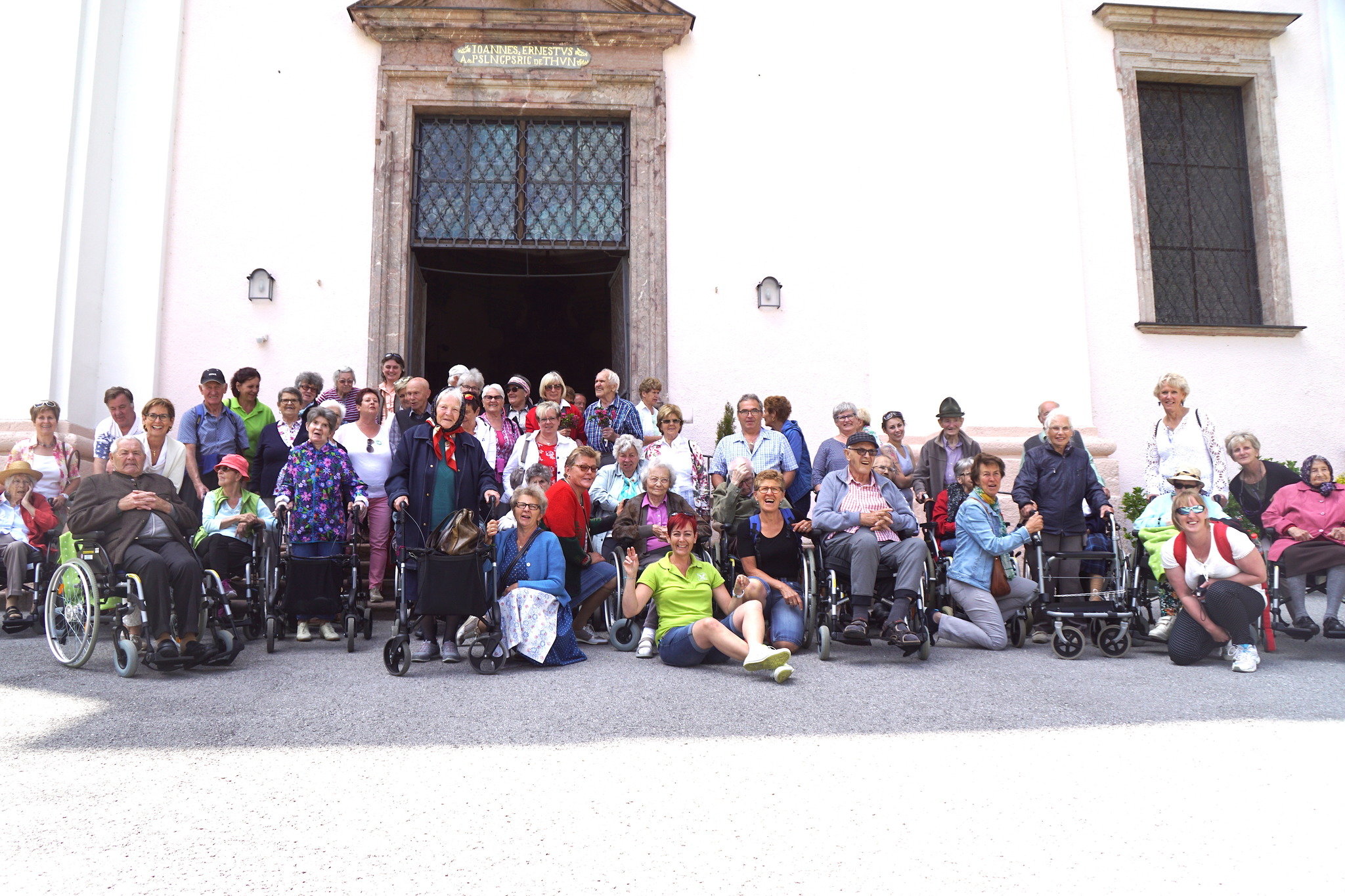 Senioren der Pflegeheime auf Wallfahrt - Kitzbühel