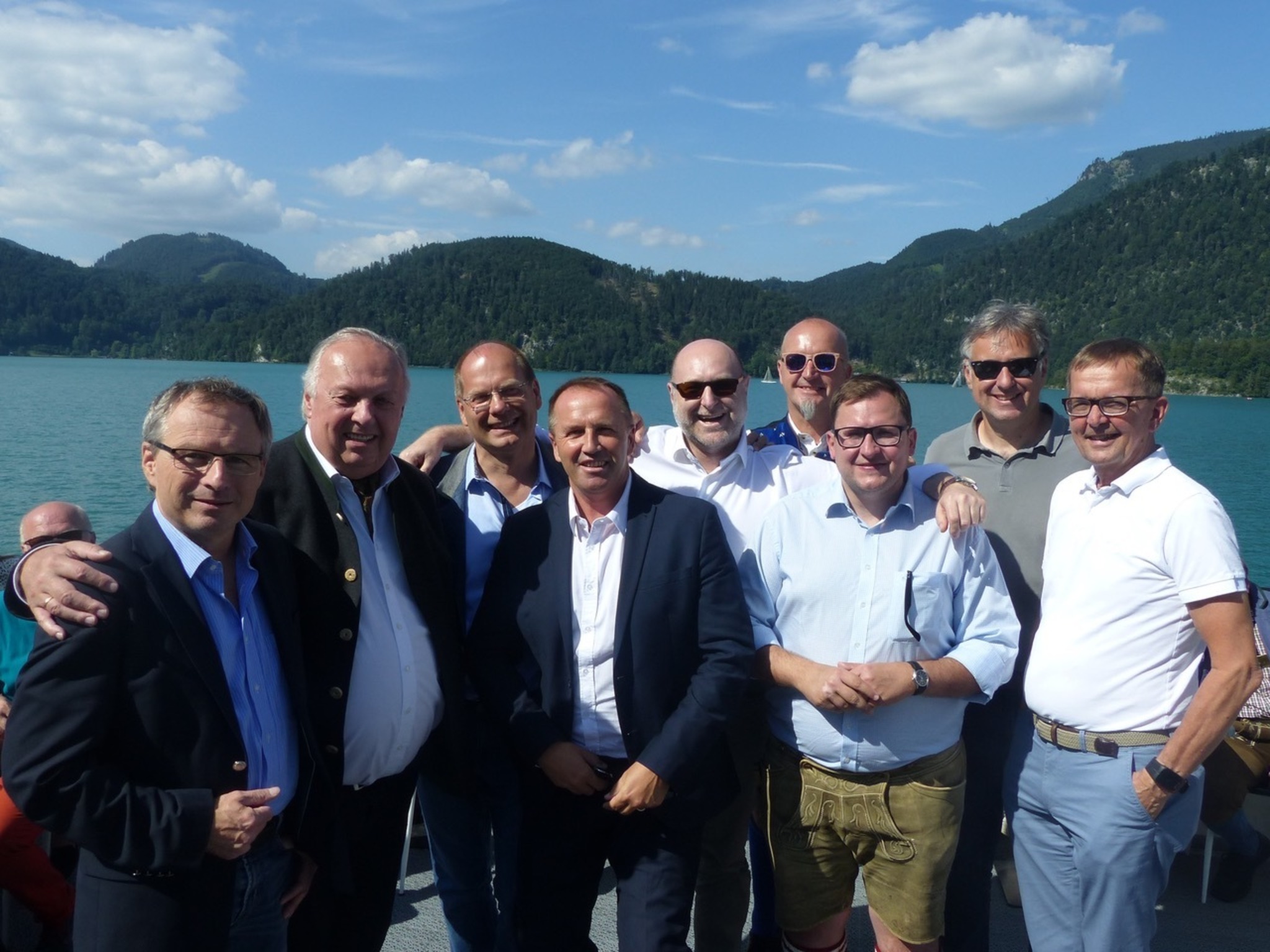 Freiheitliche Wirtschaft unternahm Rundfahrt auf dem Wolfgangsee ...