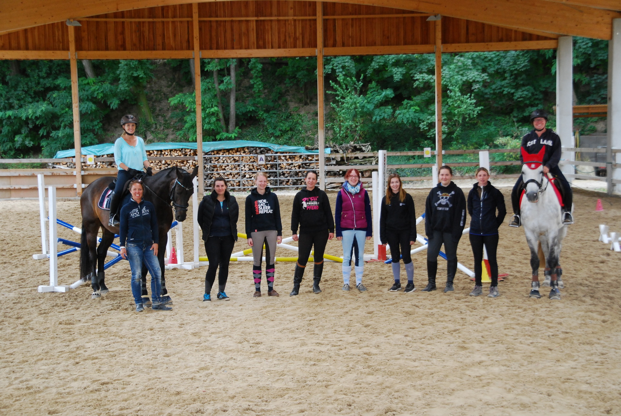 Dressur- und Springkurs mit Nina Sagmeister & Barbara Röder im UPSV ...