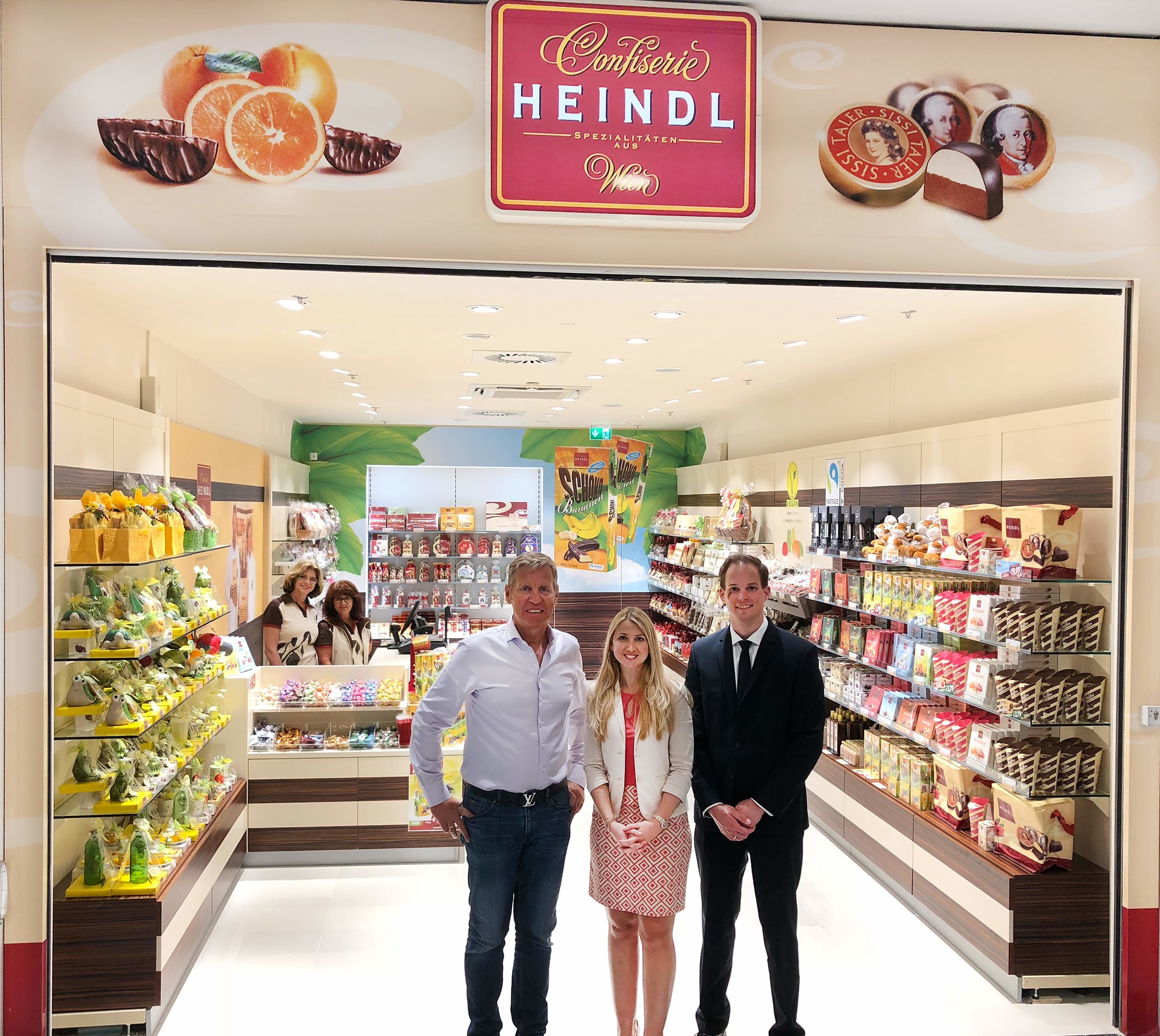 Heindl-Filiale in der SCS in neuem Design - Mödling