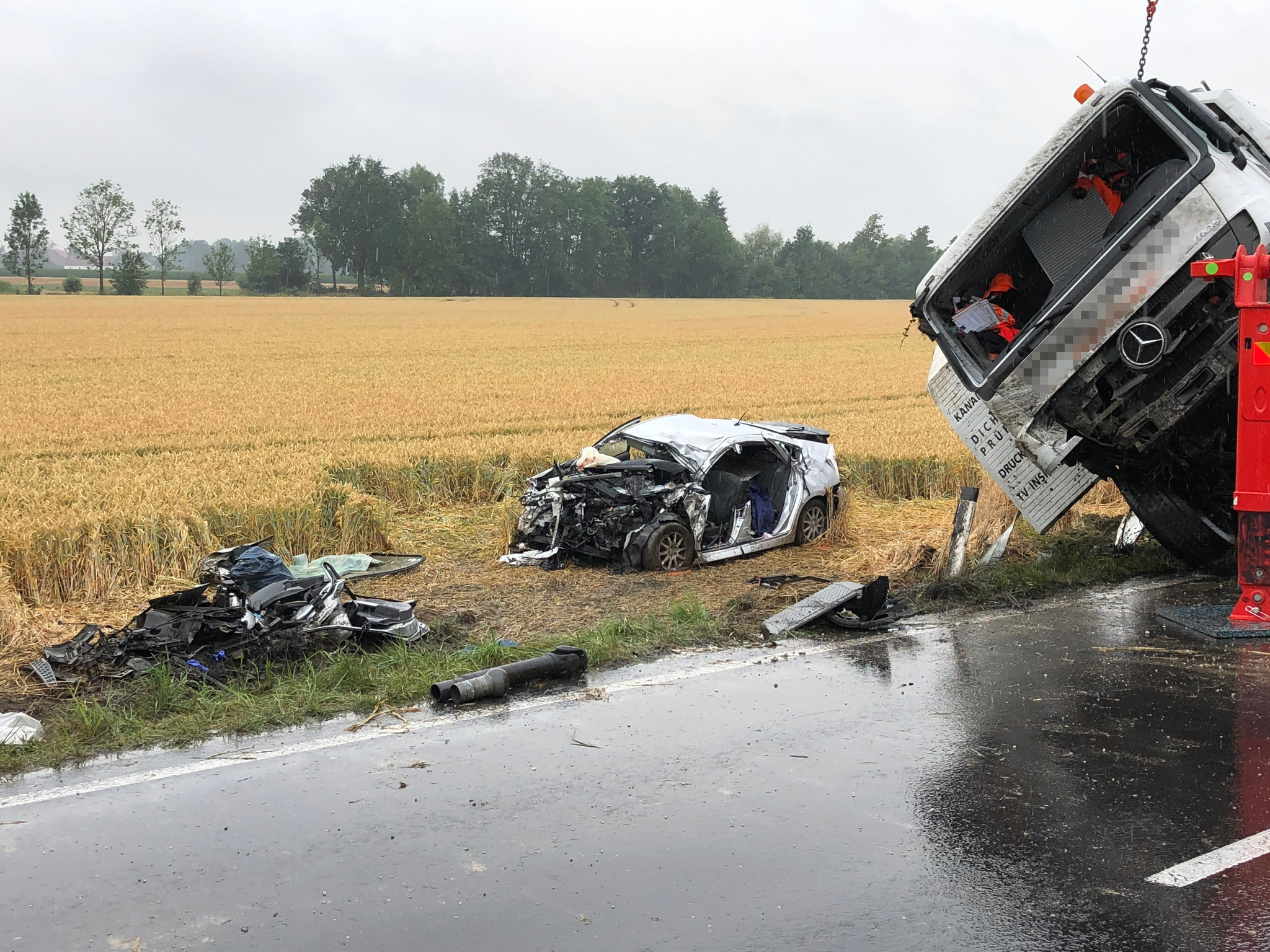 Tödlicher Verkehrsunfall in Reichersberg - Ried