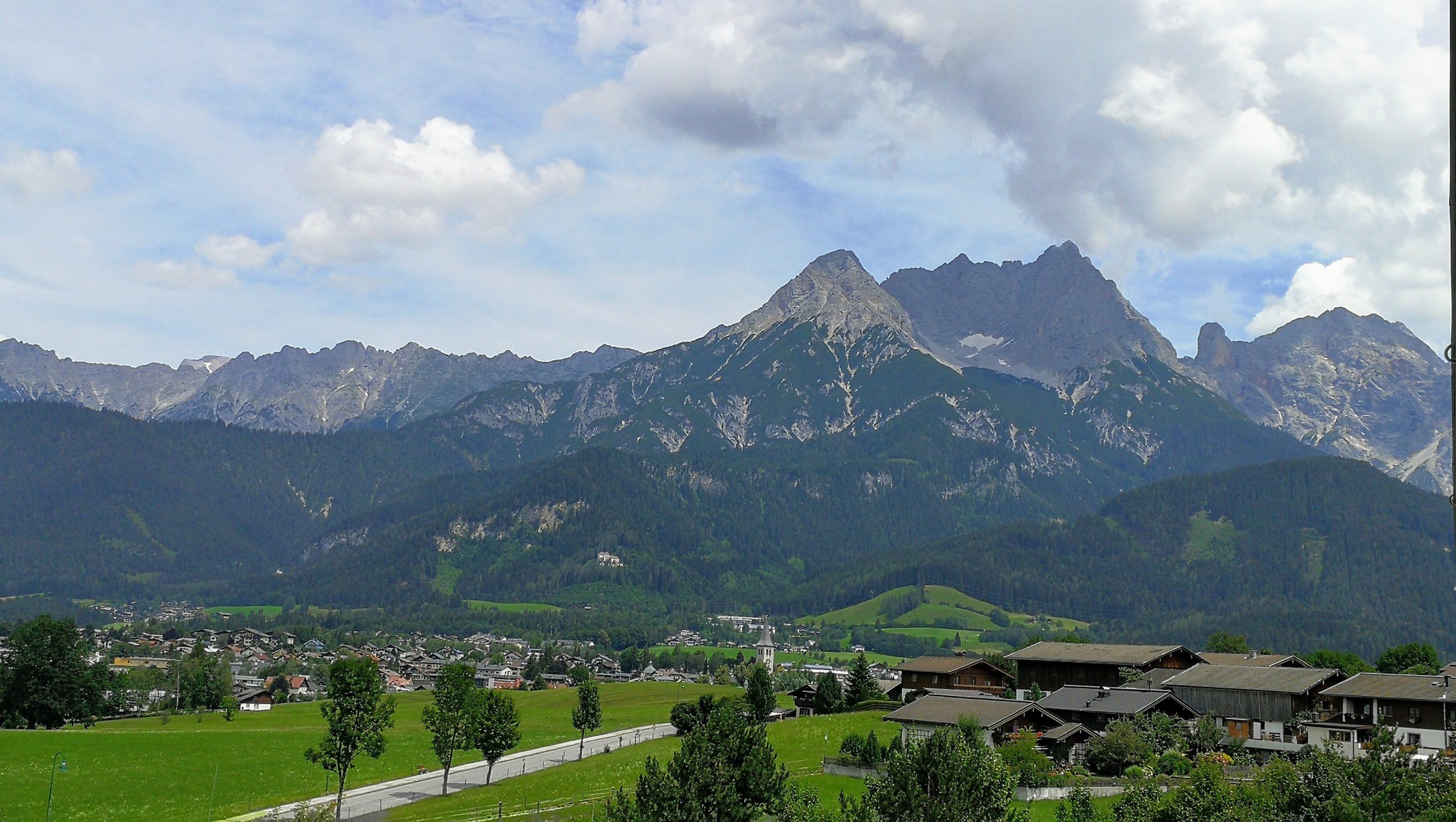 Blick auf unsere Stadt - Pinzgau